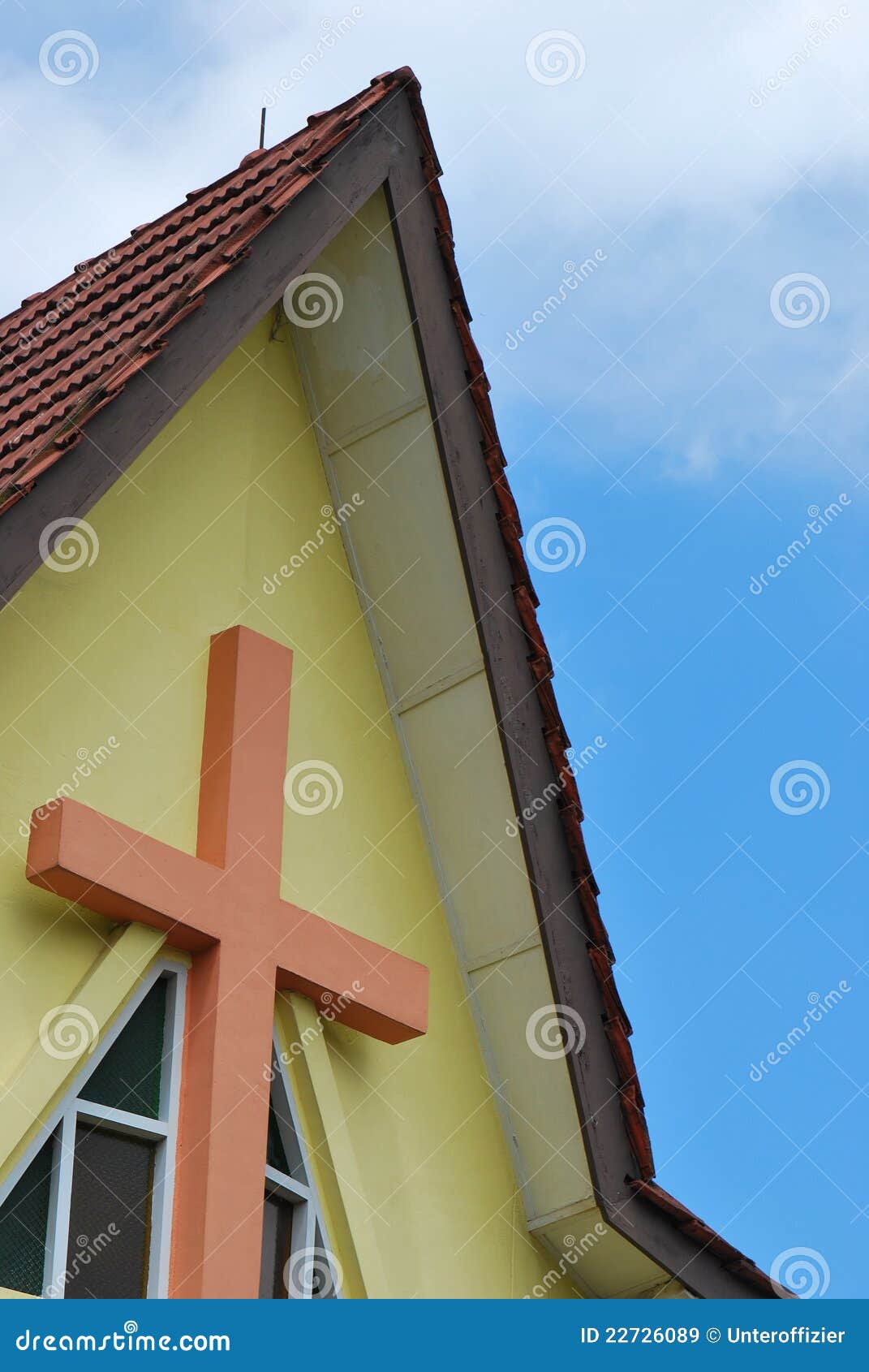 Church Rooftop stock image. Image of chapel, roof, vivid - 22726089