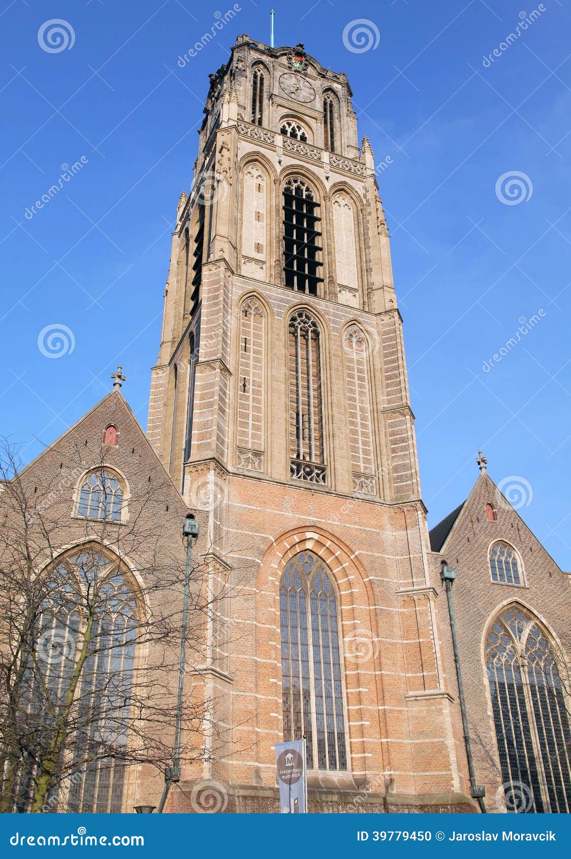 Church in the Rotterdam, Netherlands Editorial Image - Image of plaza ...