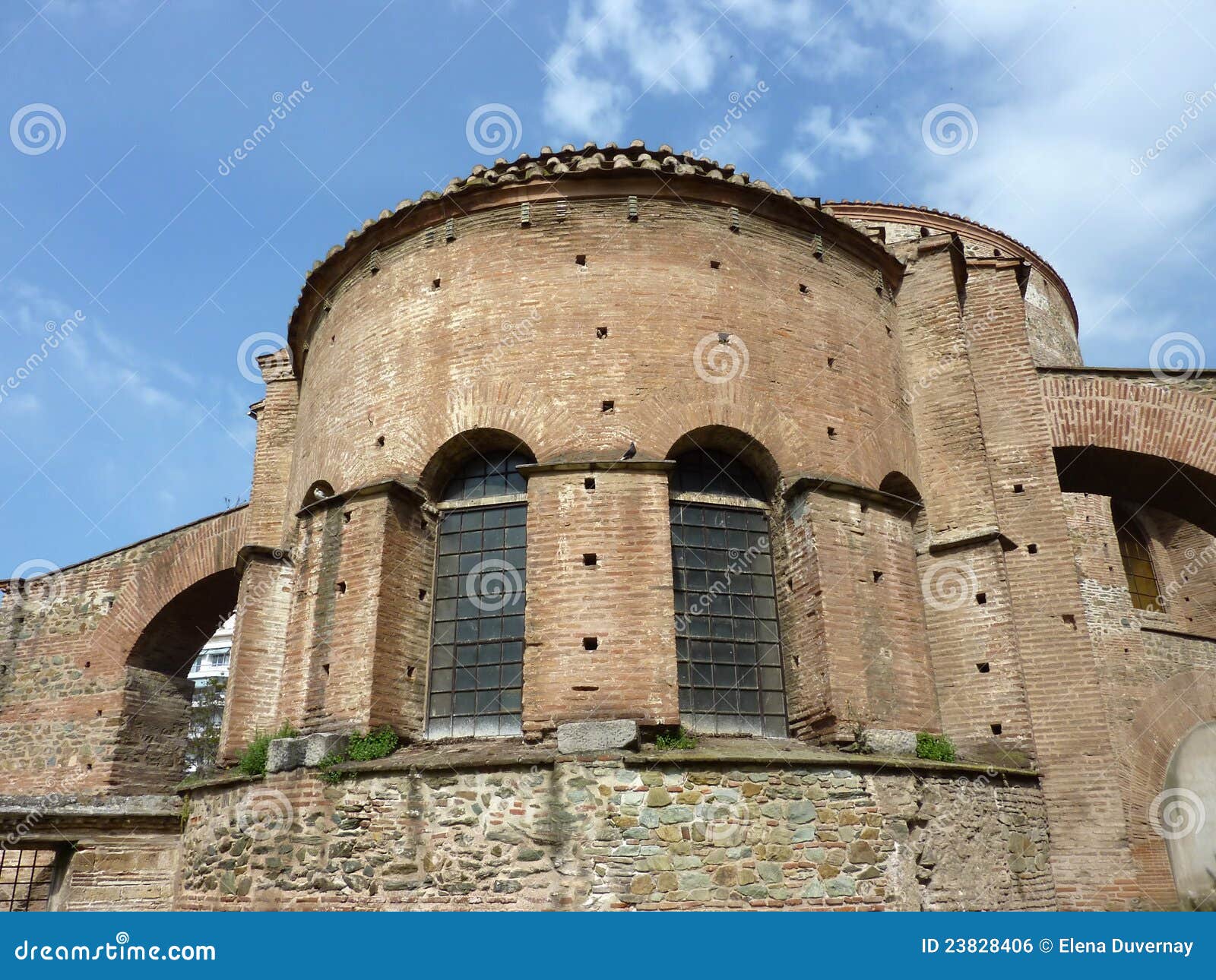Church of the Rotunda in Salonica, Greece Stock Photo - Image of ...