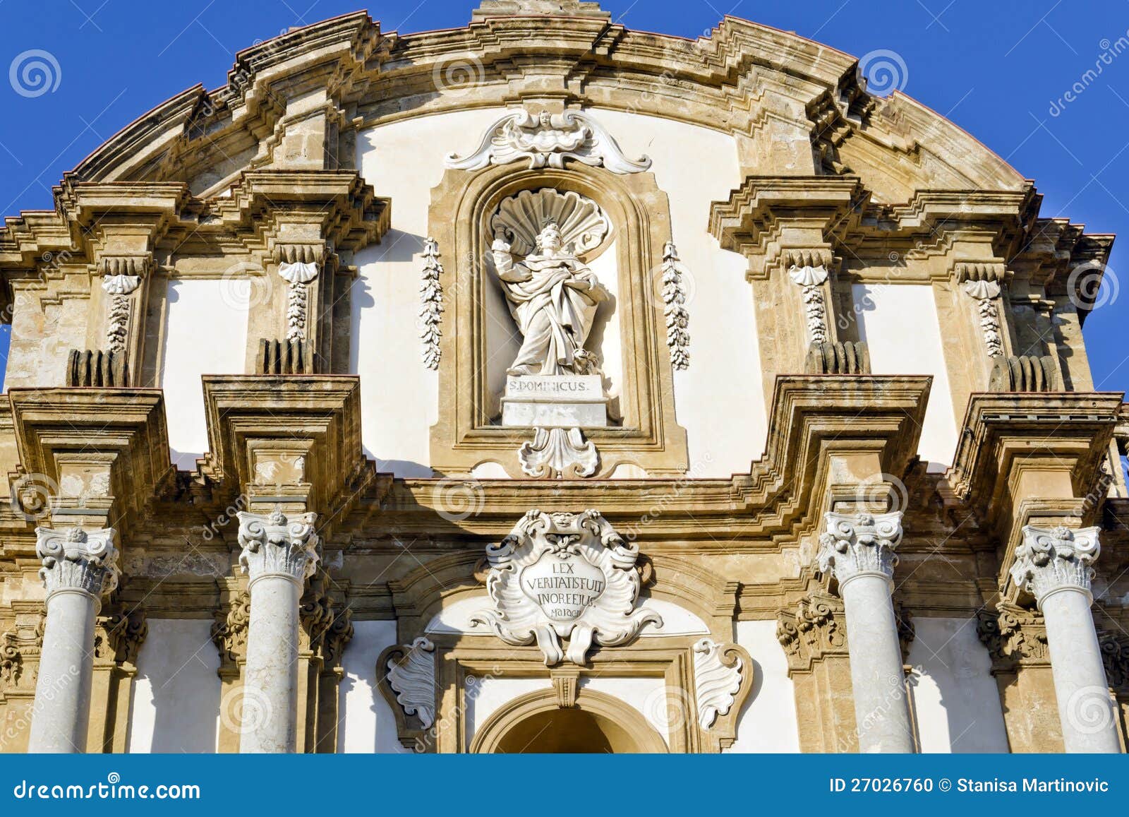 Church of Saint Domenic stock photo. Image of italian - 27026760