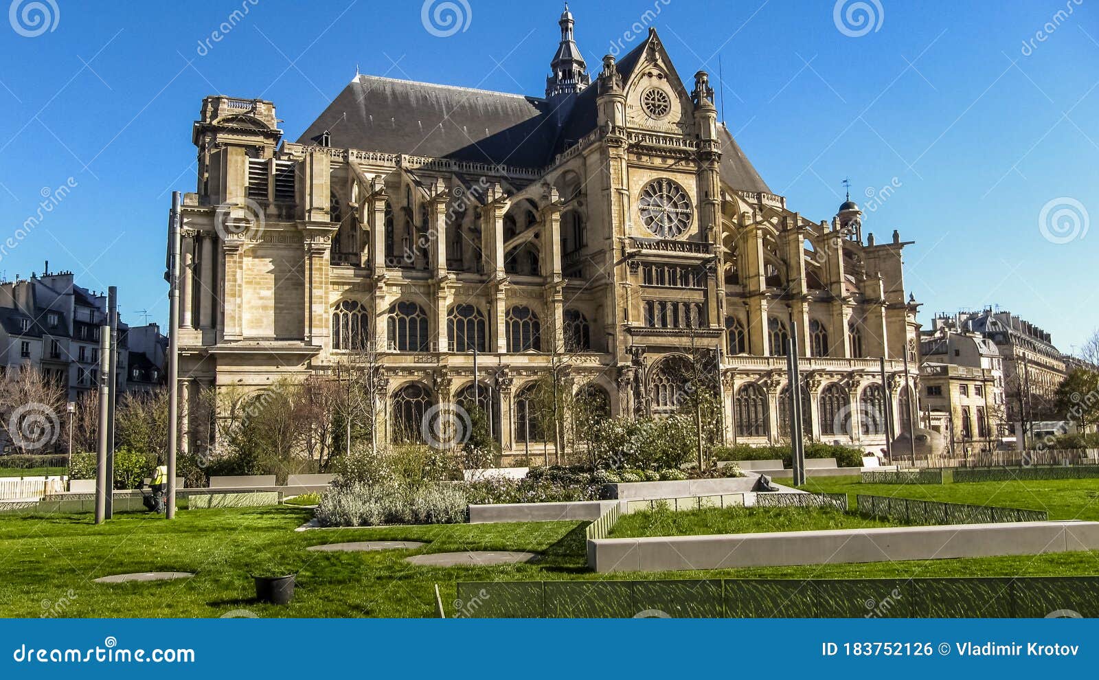 Church of Saint Eustache in Paris Editorial Photo - Image of structure ... Church of Saint Eustache in Paris Editorial Photo - Image of structure ...