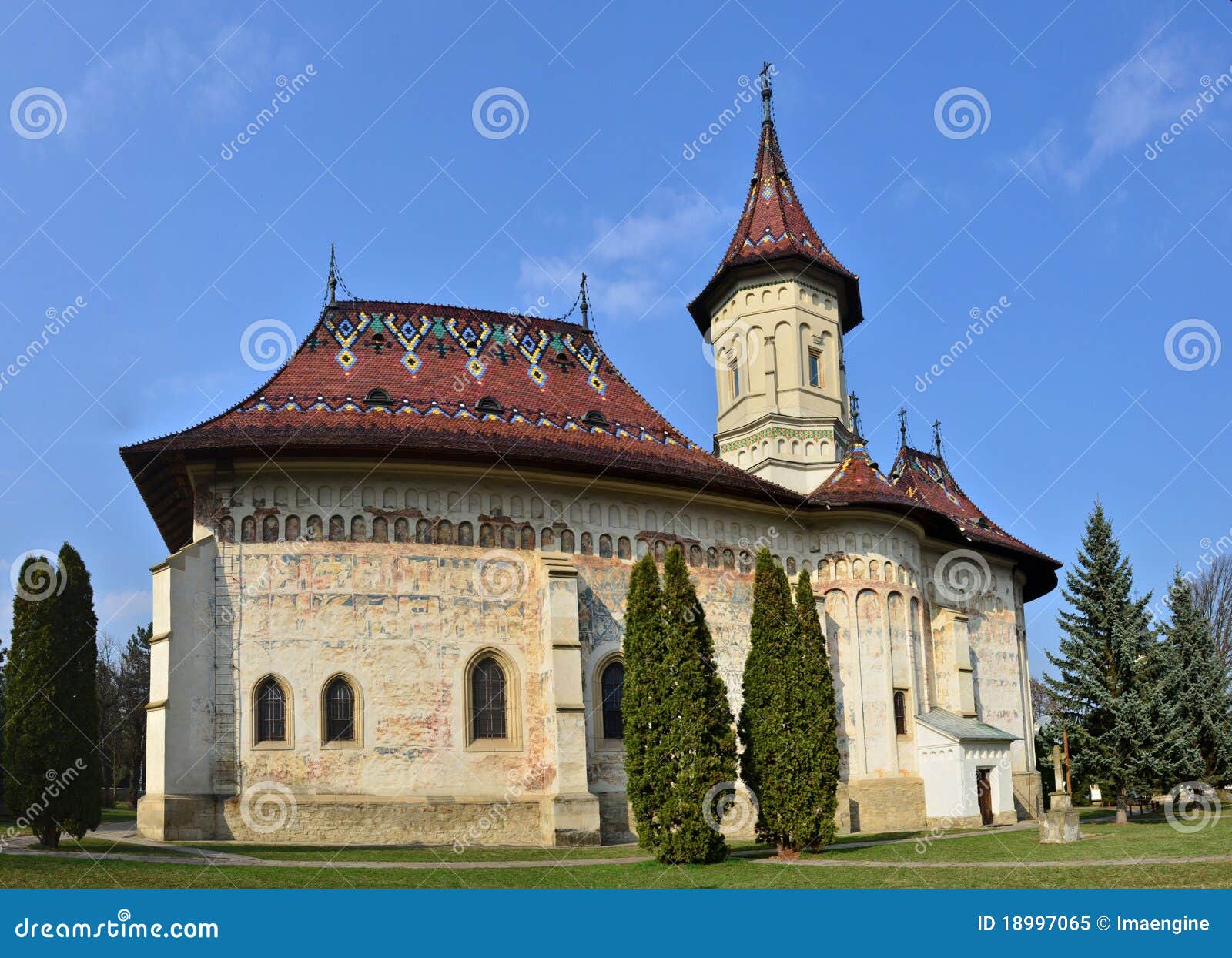 Church of Saint George, Suceava, Romania Stock Image - Image of romania ...