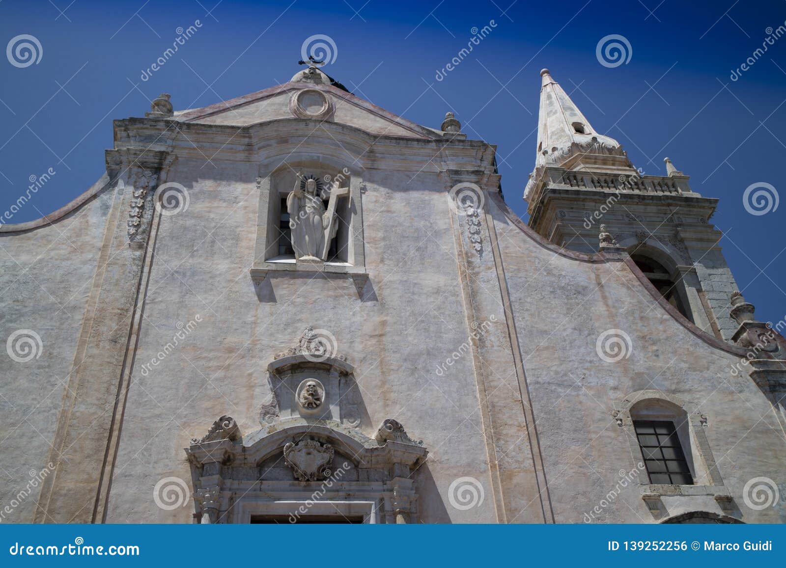 Church of San Giuseppe in Taormina Stock Photo - Image of faith, church ...