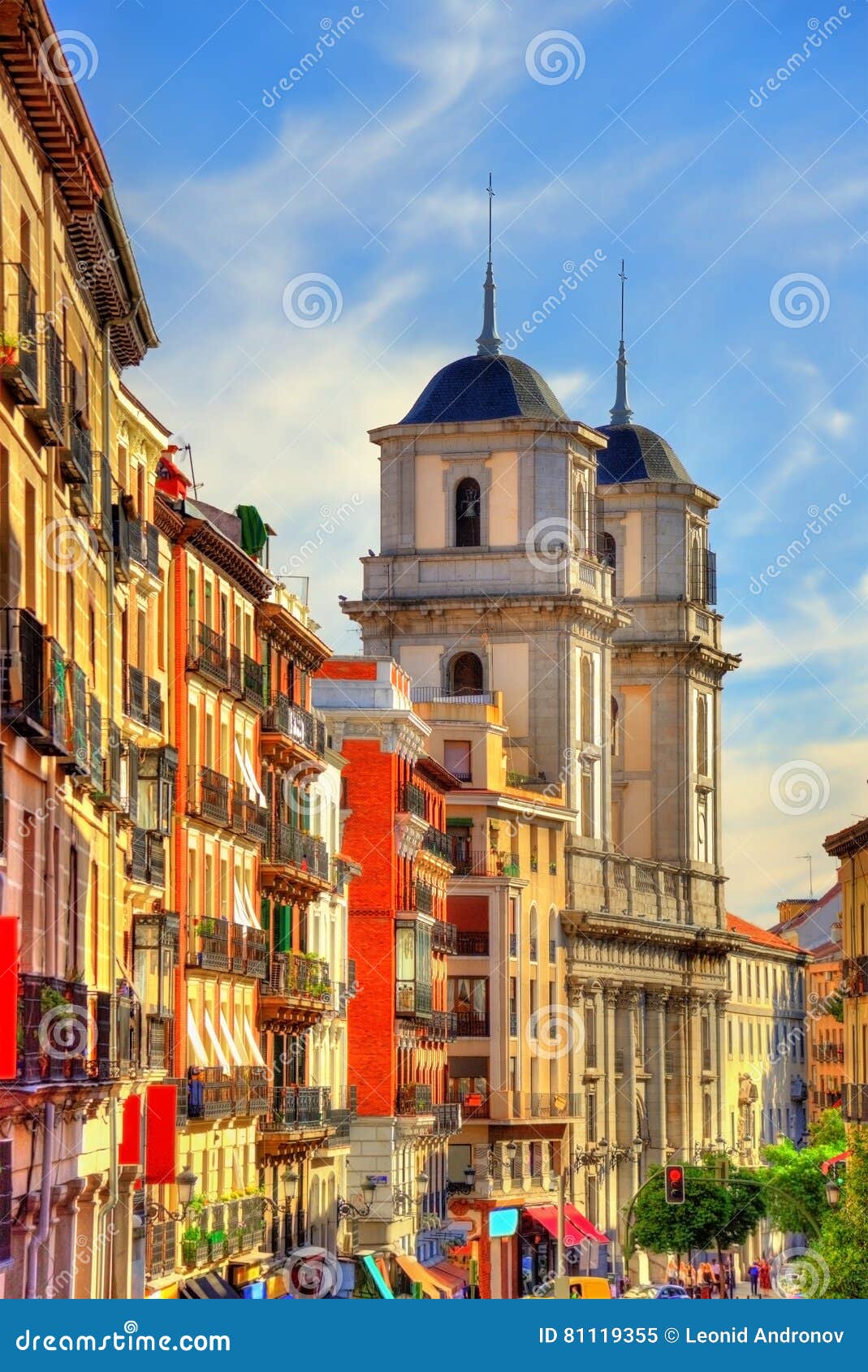 The Church of San Isidro El Real in Madrid, Spain Stock Image - Image ...