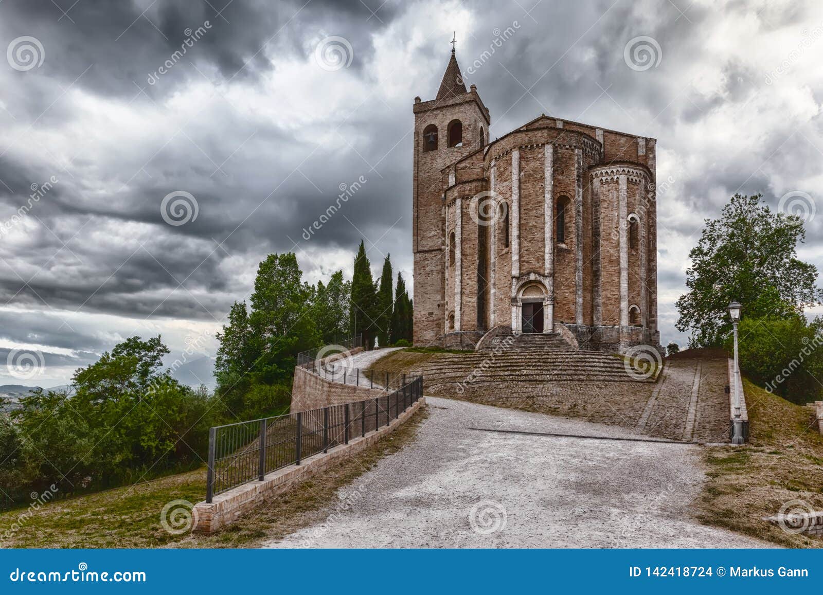 The Church Santa Maria Italy Stock Photo - Image of travel, maria ...
