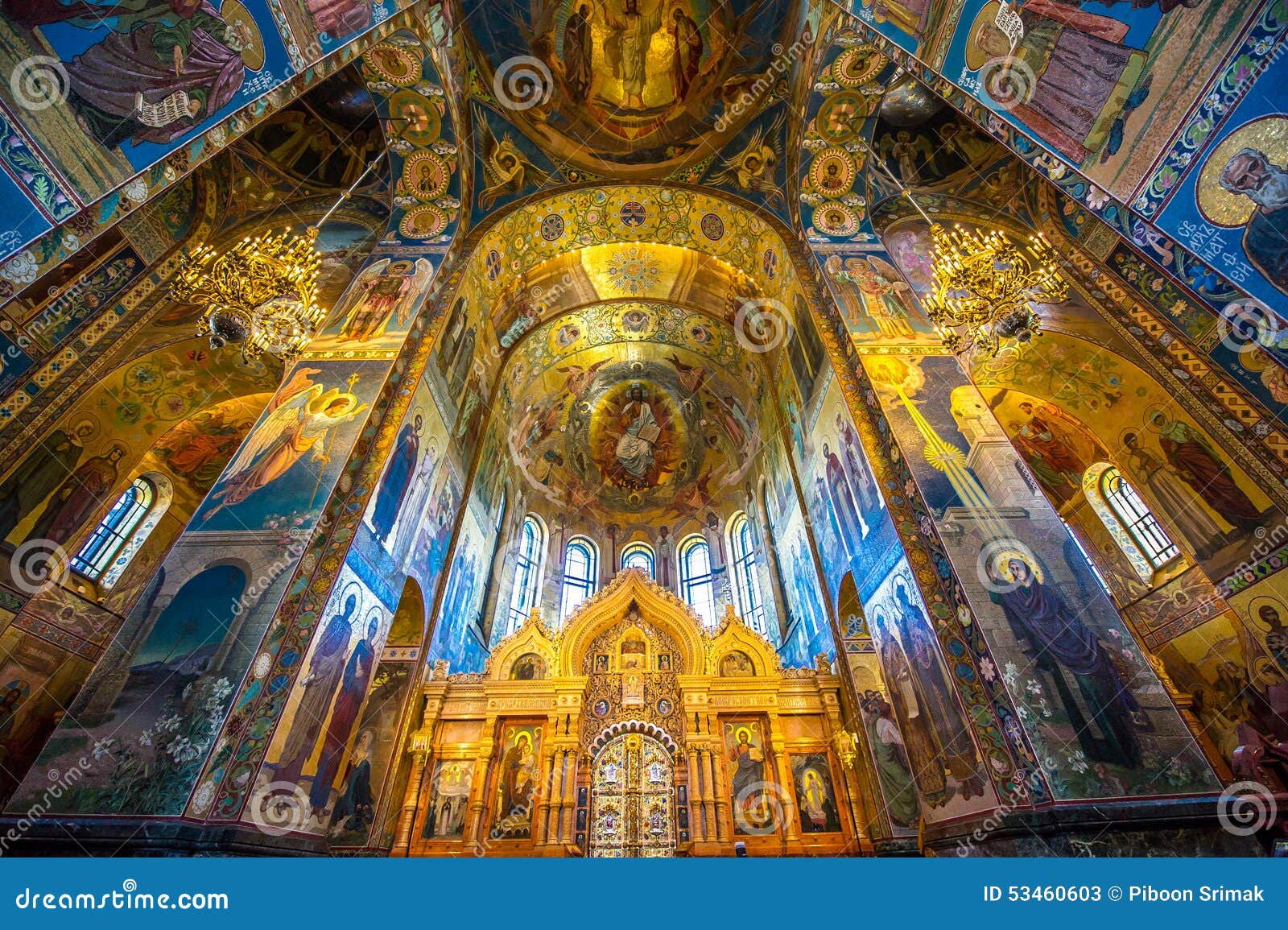 Church of the Savior on Spilled Blood Stock Image - Image of belief ...