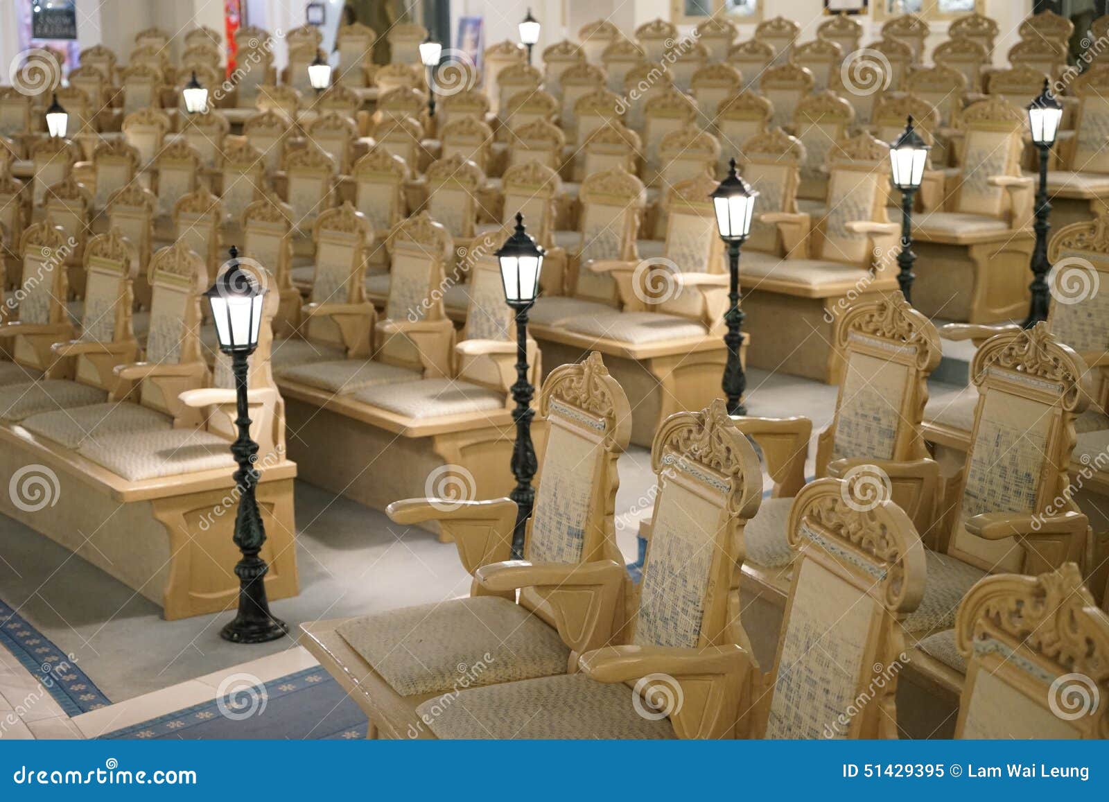 Church Seat stock image. Image of indoor, seat, empty - 51429395