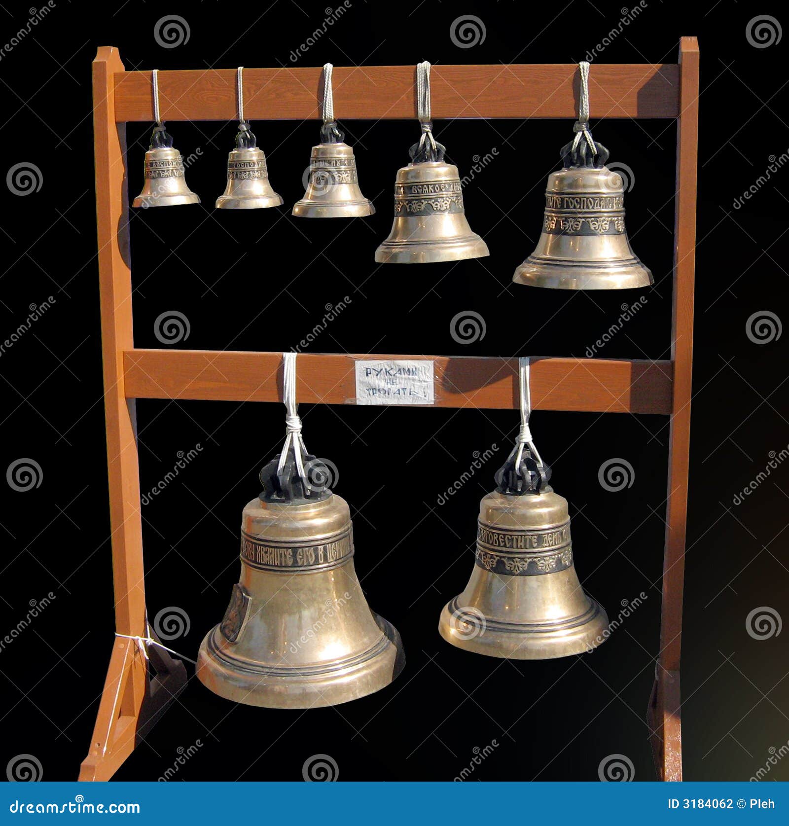 Church - seven new bells stock photo. Image of bronze - 3184062