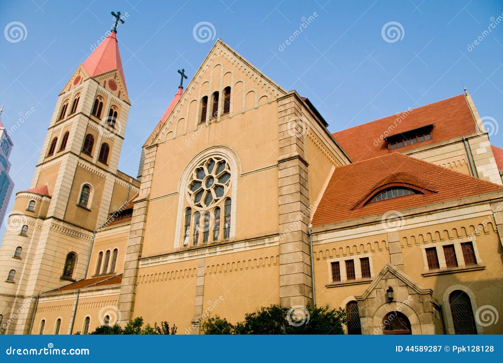 The church side stock image. Image of heavy, architecture - 44589287