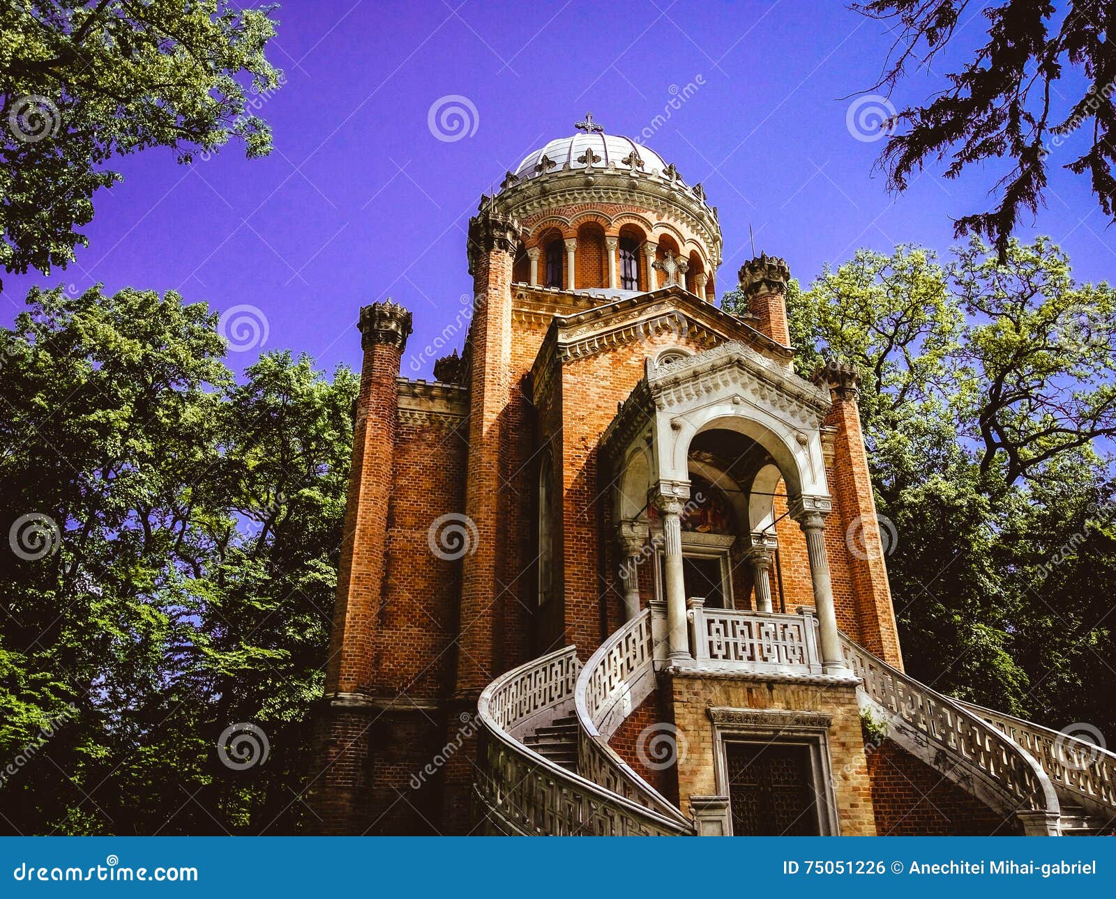 The Church at Snagov Palace Stock Photo - Image of snogov, antic: 75051226