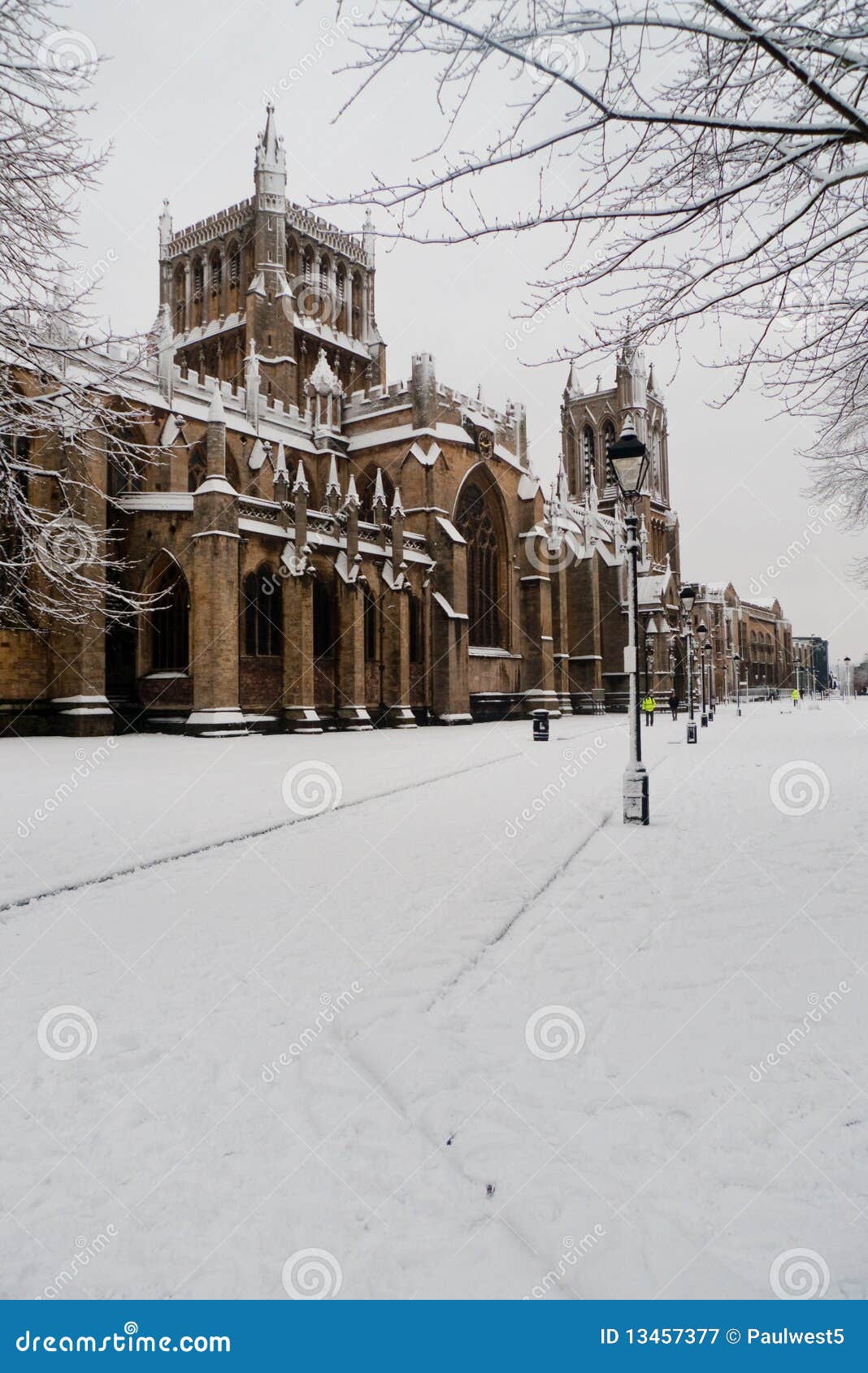 Church in snow stock image. Image of cathedral, frost - 13457377