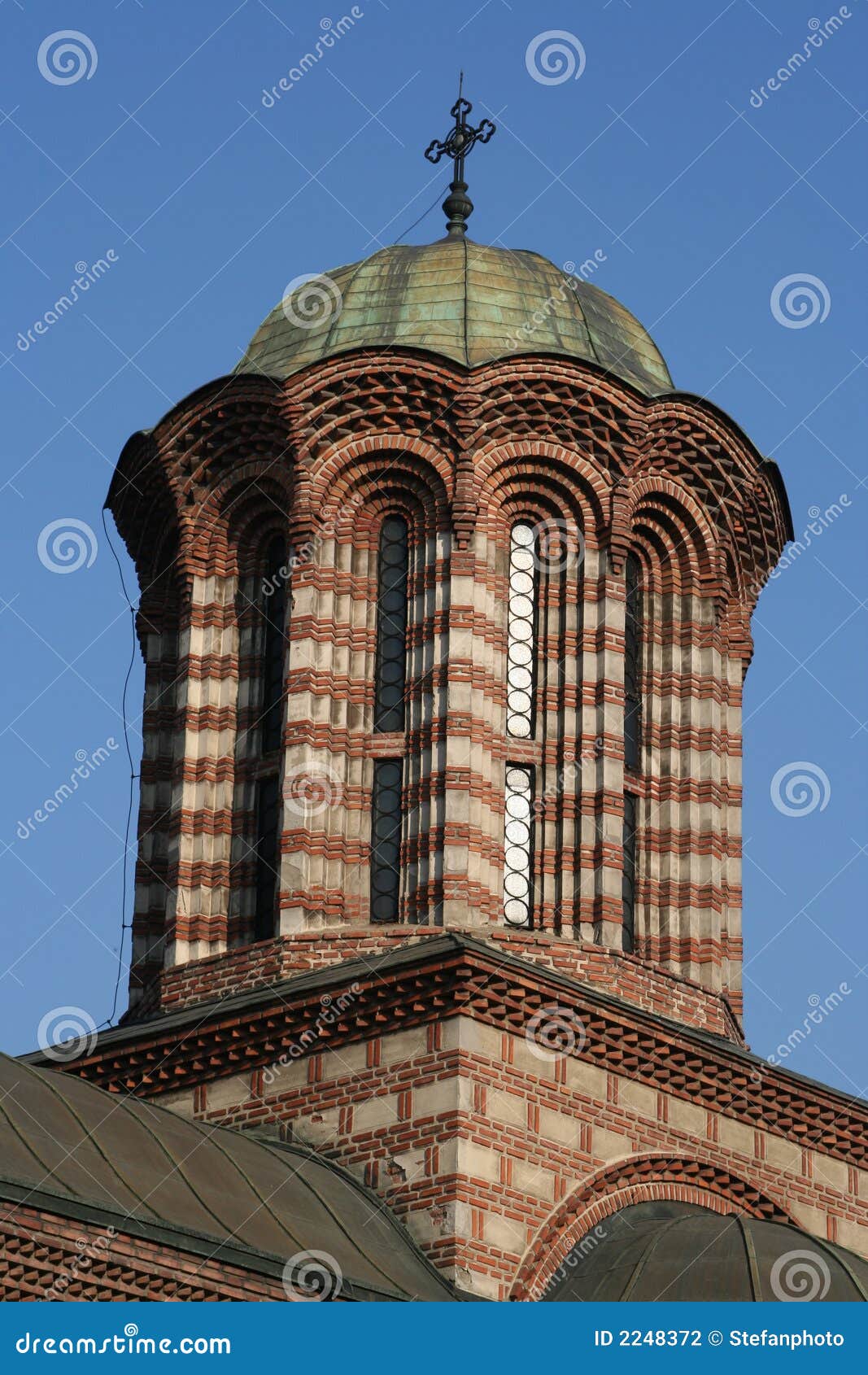 Church spire in Bucharest stock photo. Image of roof, church - 2248372