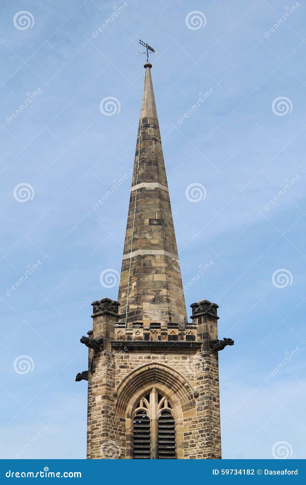 Church Spire. stock photo. Image of landmark, faith, outdoor - 59734182