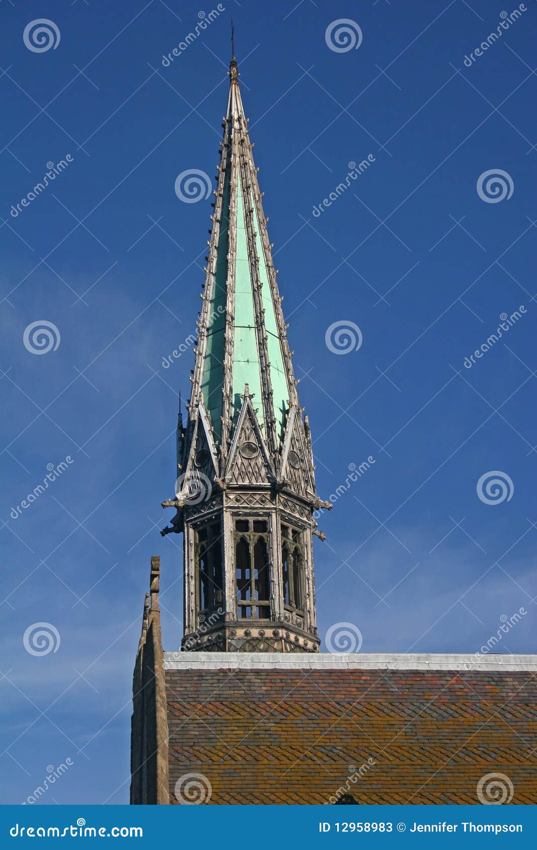 Church spire, Harrow stock image. Image of worship, chapel - 12958983