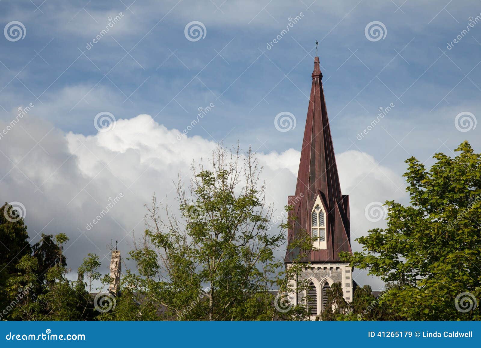 Church Spire, Kenmare, Ireland Stock Image - Image of kenmare, steeple ...