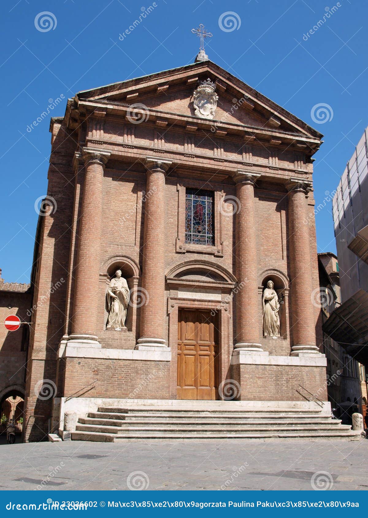 Church of St Christopher, Siena, Italy Stock Photo - Image of italian ...