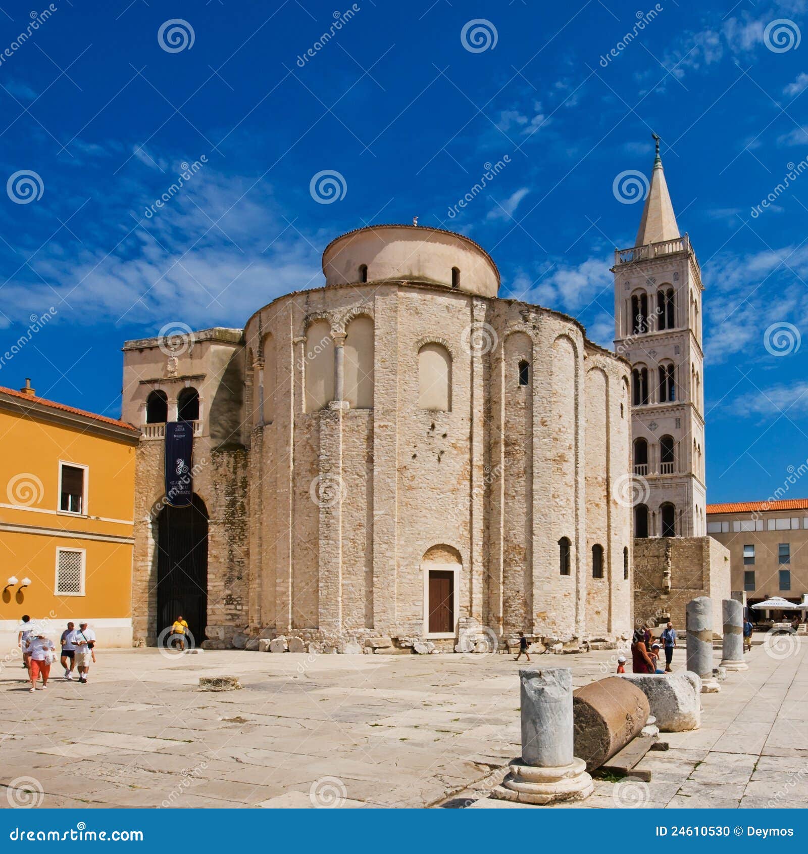 Church of St. Donat in Zadar, Croatia Editorial Image - Image of ...