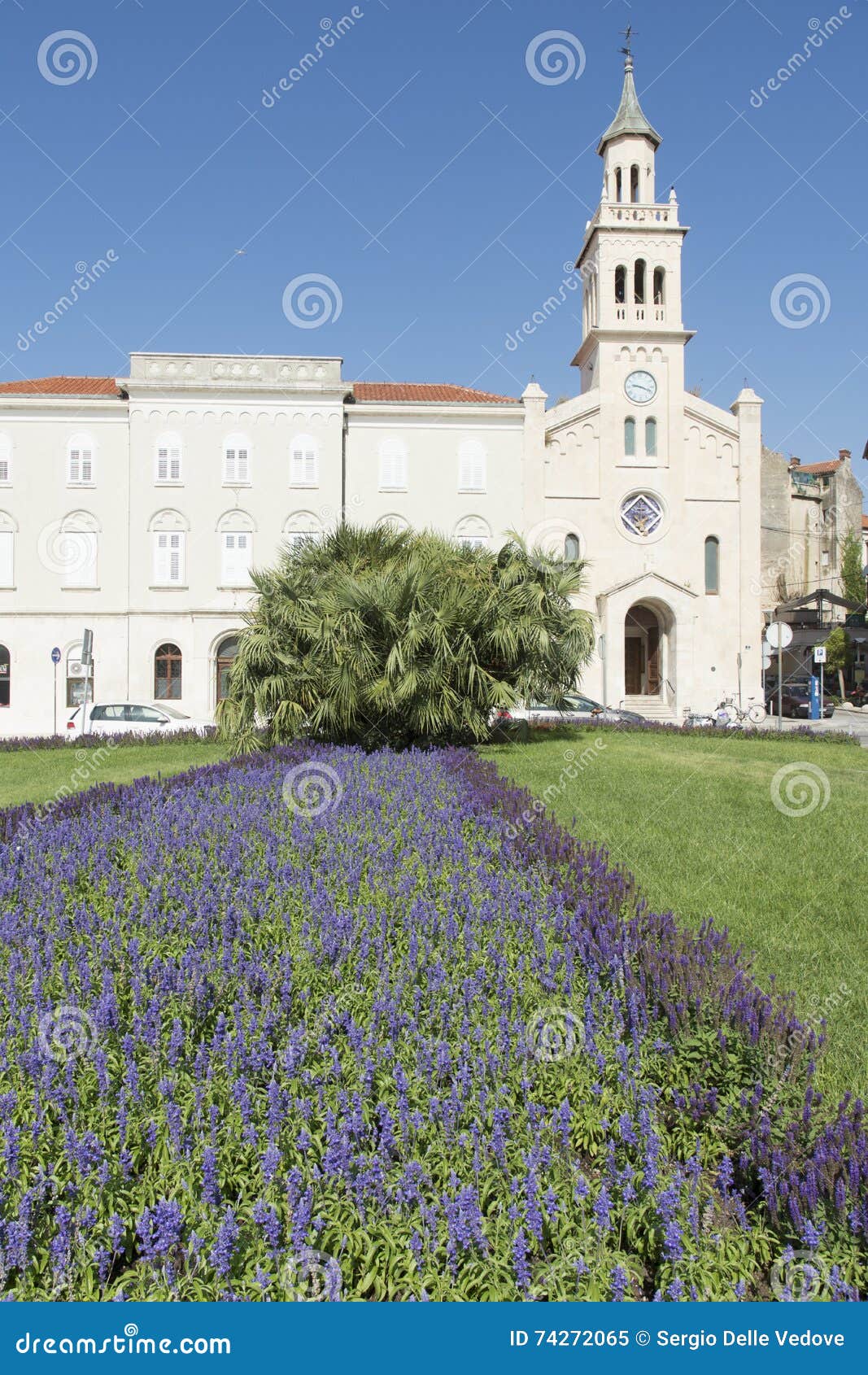 Church of St. Francis in Split, Croatia Editorial Image - Image of ...