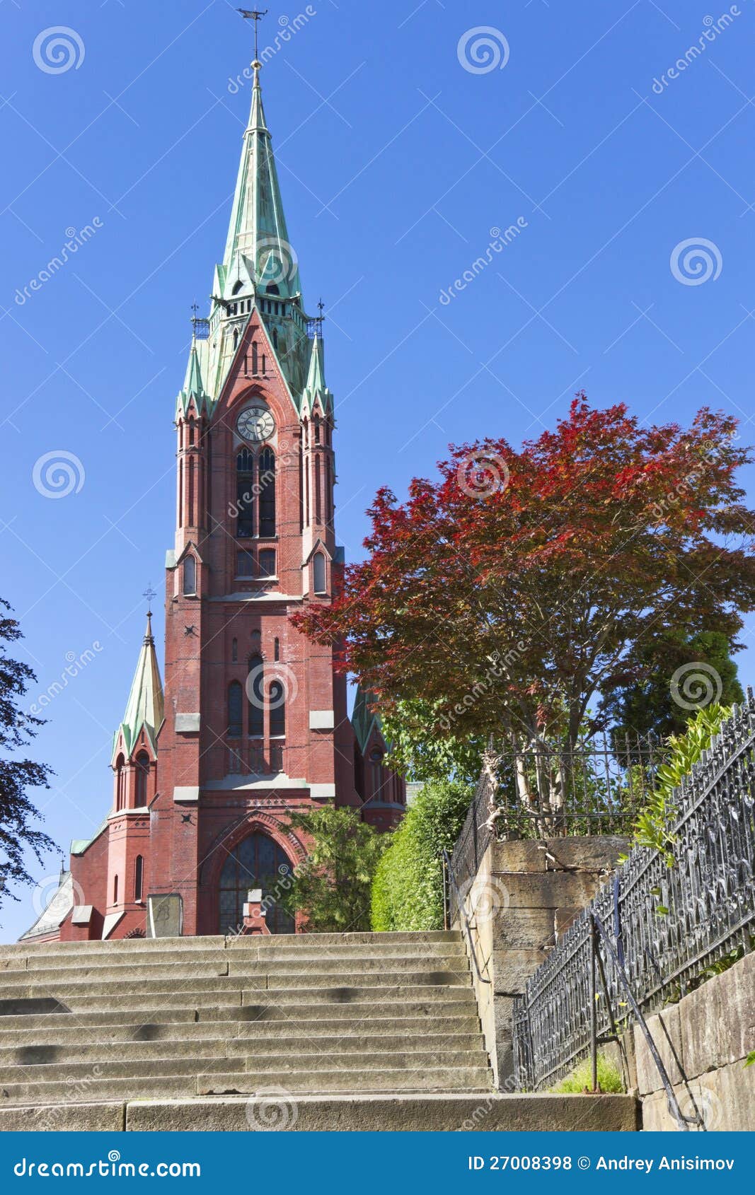 Church of St. John in Bergen, Norway. Stock Photo - Image of norway ...