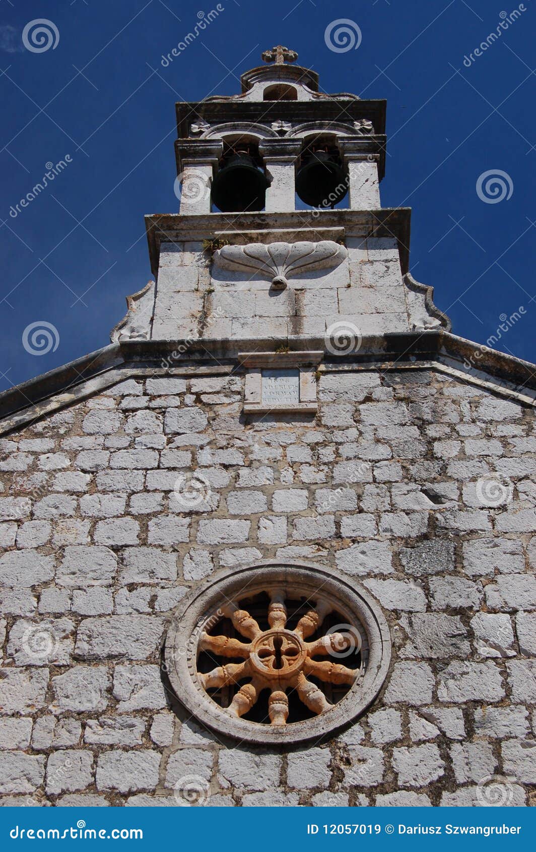 Church in Starigrad on Hvar Island Stock Image - Image of boat, hvar ...