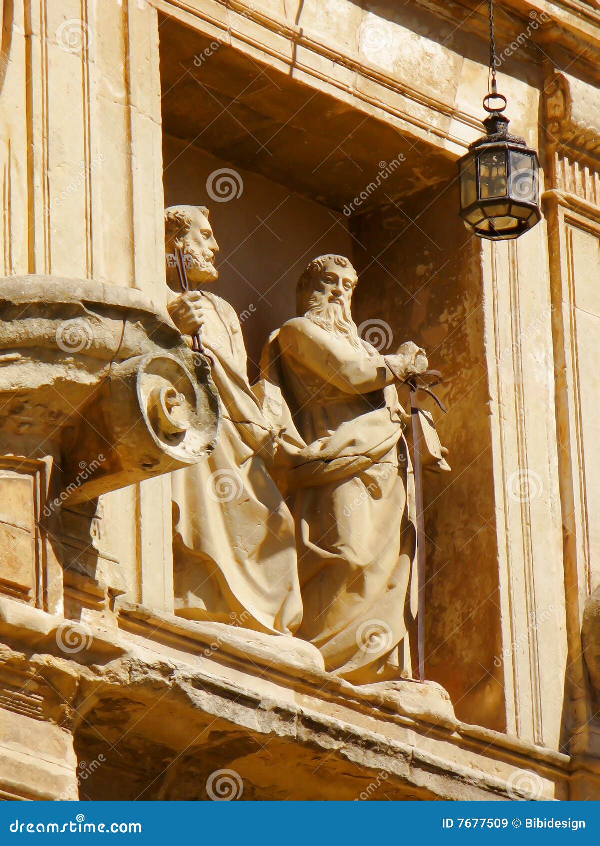 Church Statues stock image. Image of column, catholicism - 7677509