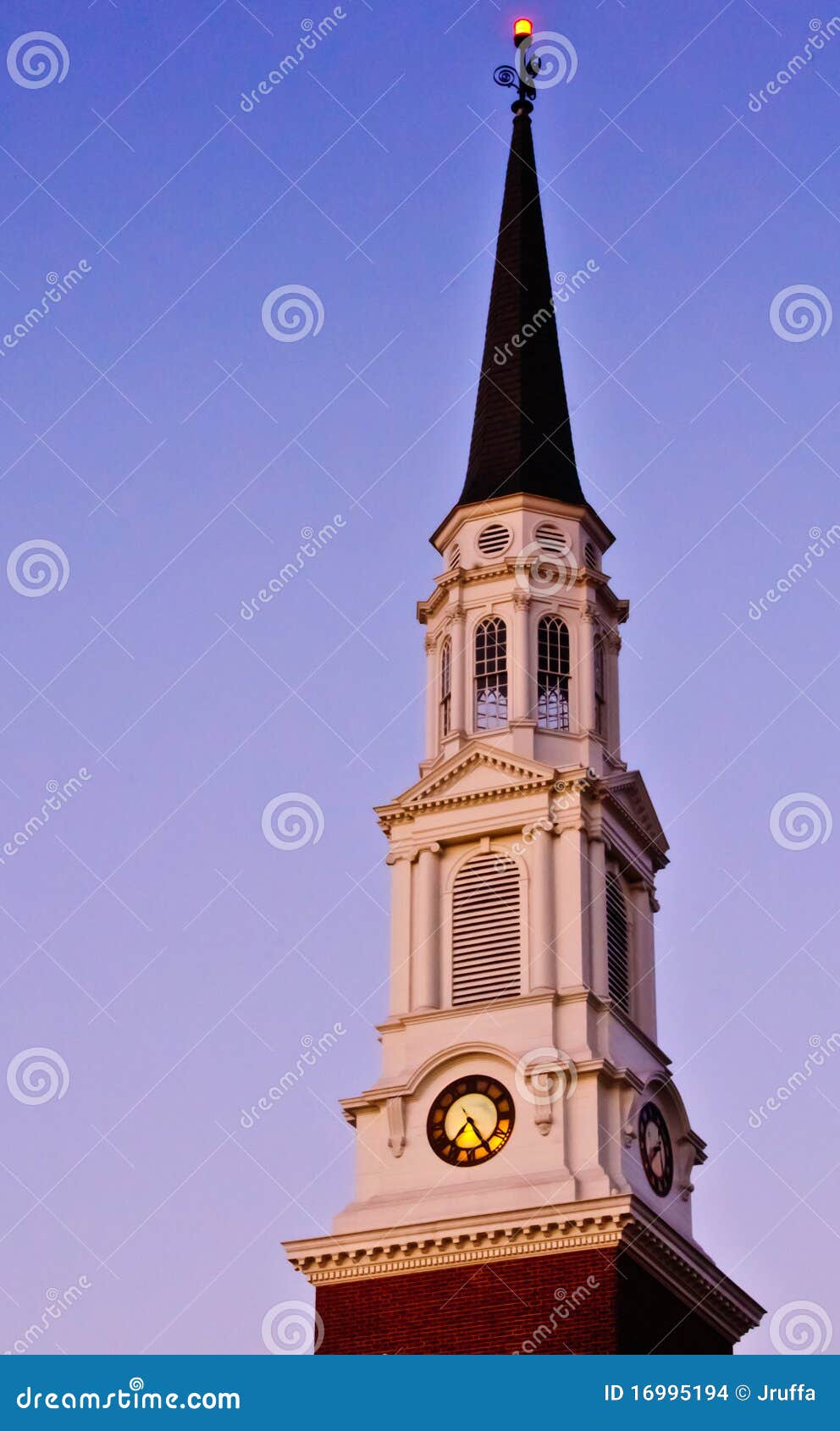 Church Steeple stock photo. Image of bell, park, pastor - 16995194