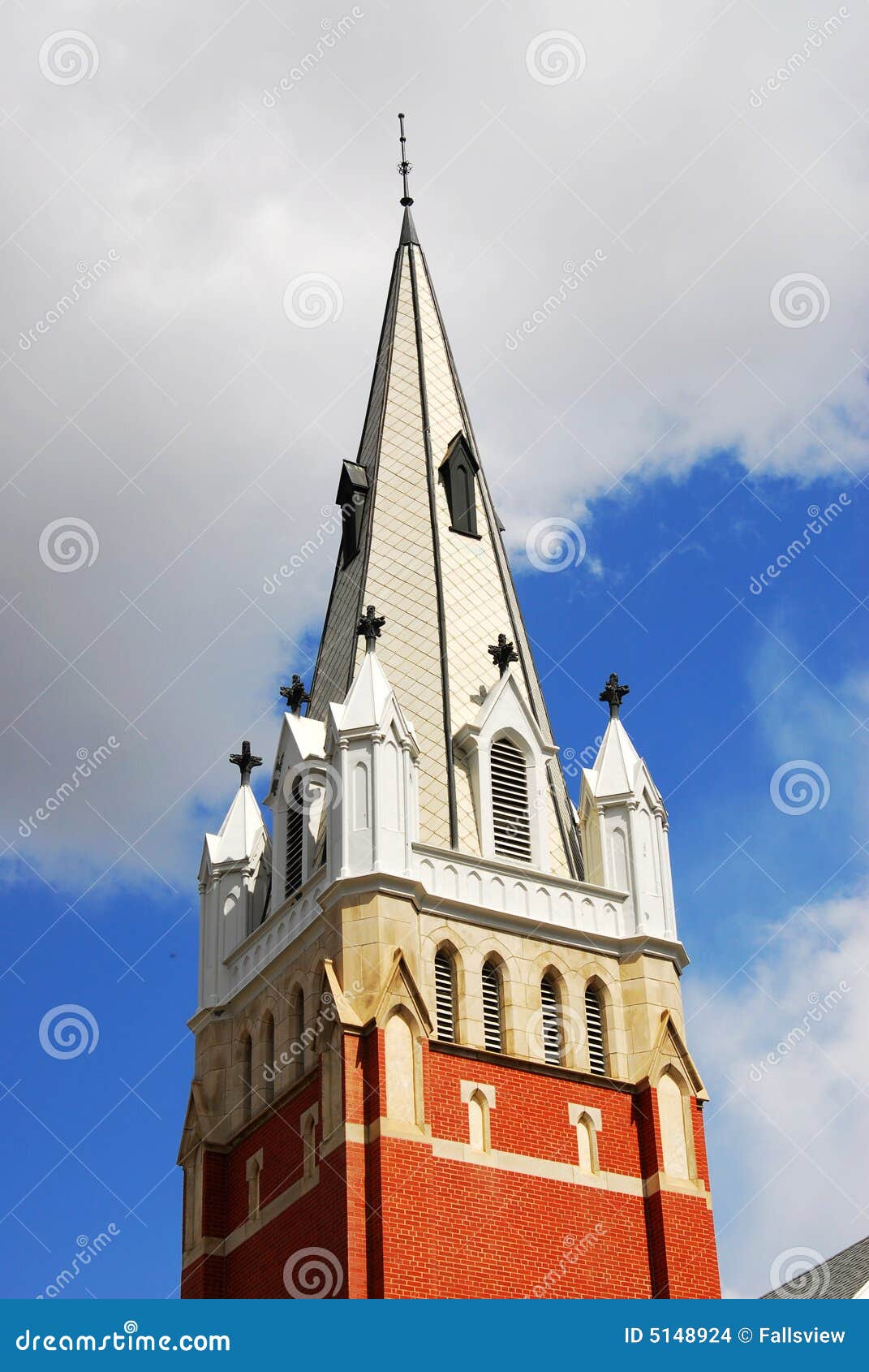 Church steeple stock photo. Image of architecture, saint - 5148924