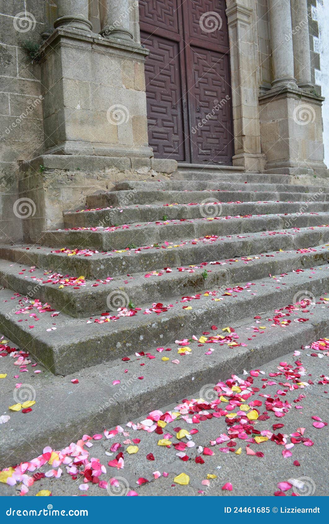 Church Steps stock image. Image of caceres, stone, spain - 24461685
