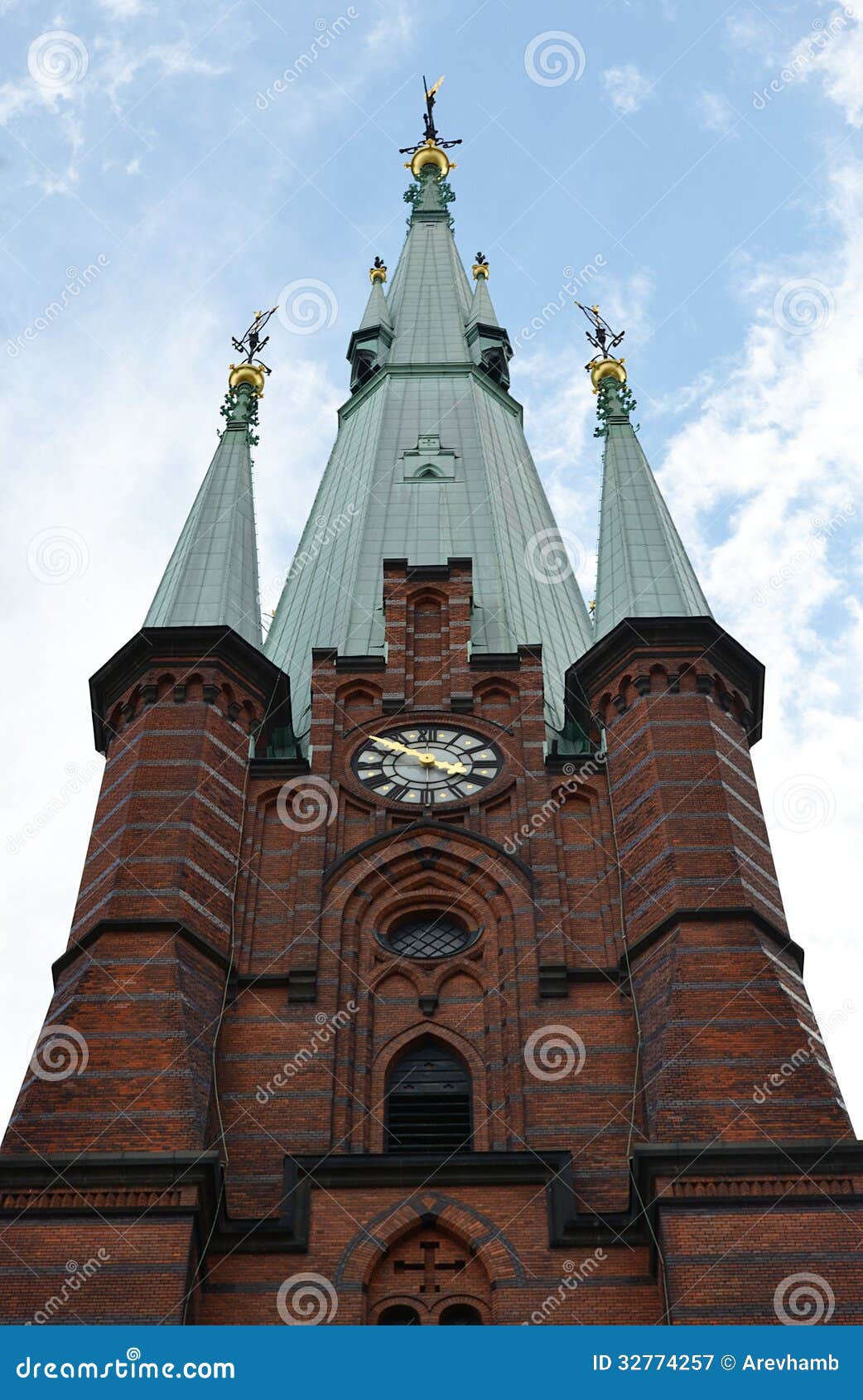 Church in Stockholm, Sweden Stock Image - Image of landmark ...