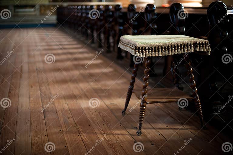 Church Stool stock image. Image of bench, holy, bridal - 17935745