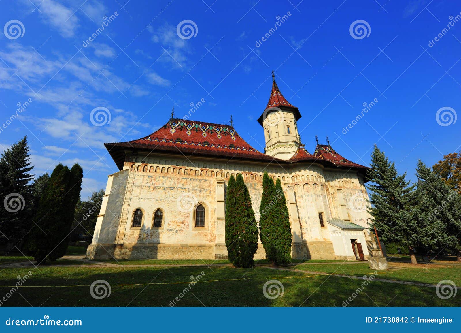 Church in Suceava stock photo. Image of place, history - 21730842