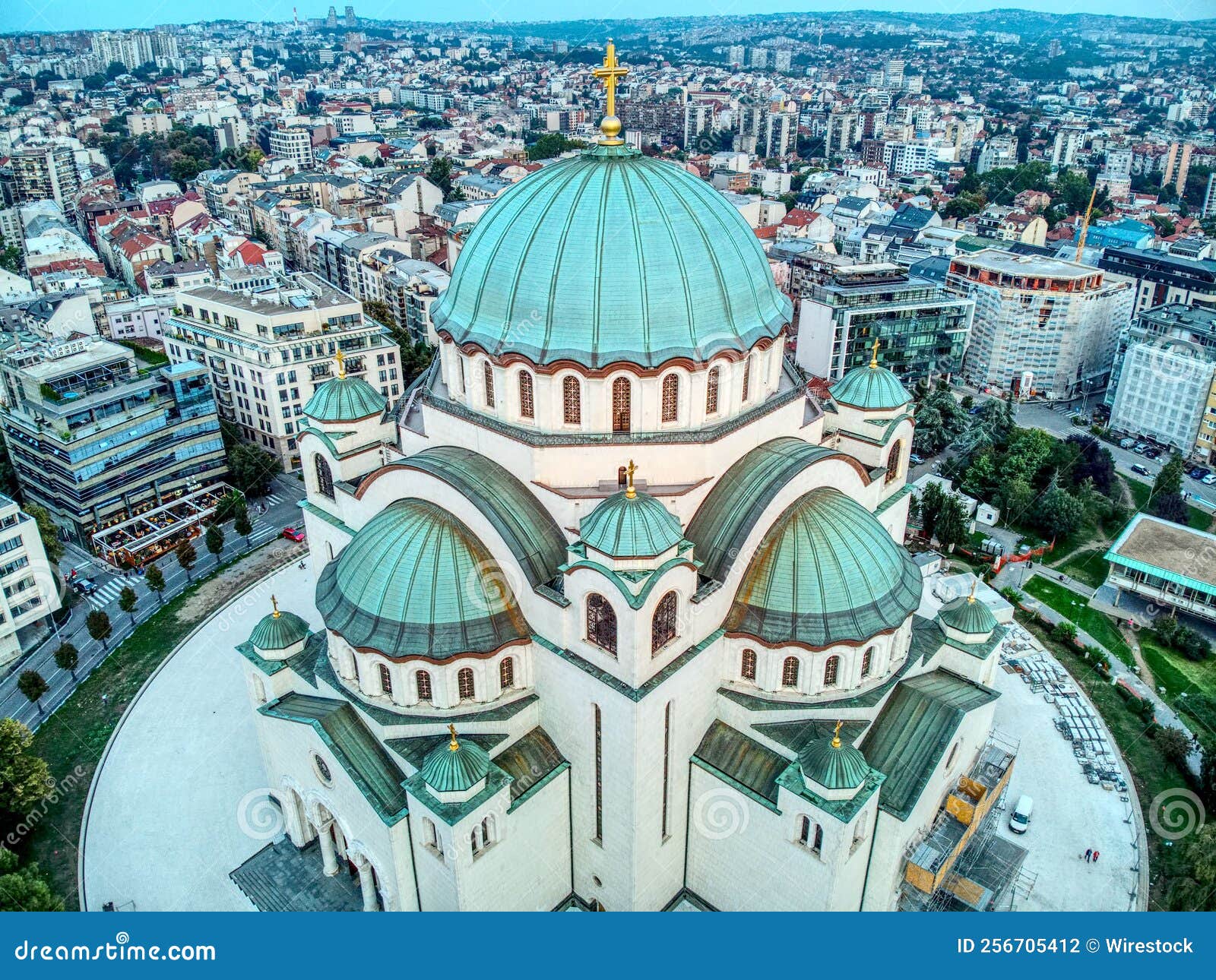 Church Temple of Saint Sava in Belgrade Stock Photo - Image of historic ...