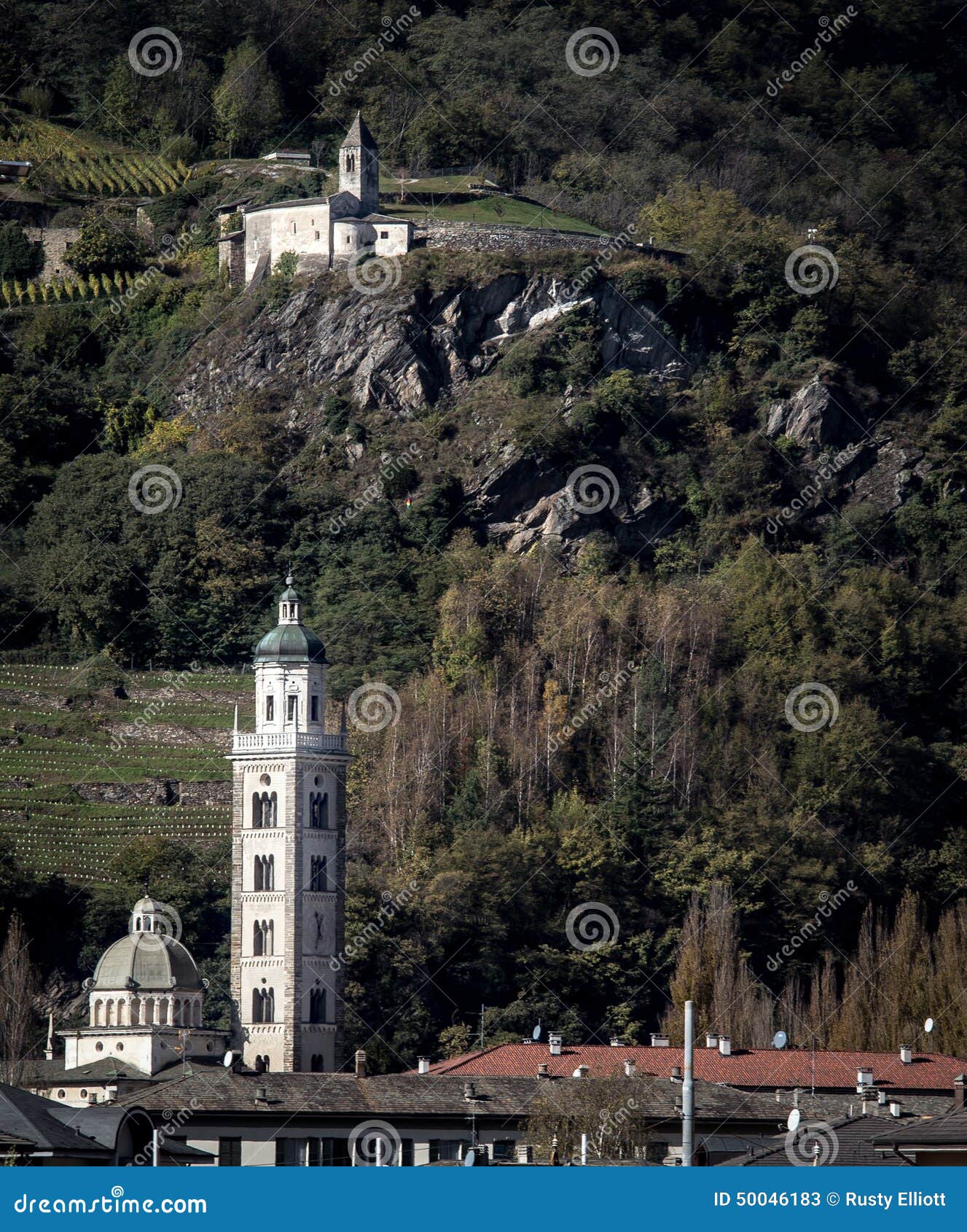 Church tirano stock image. Image of catholic, basilica - 50046183