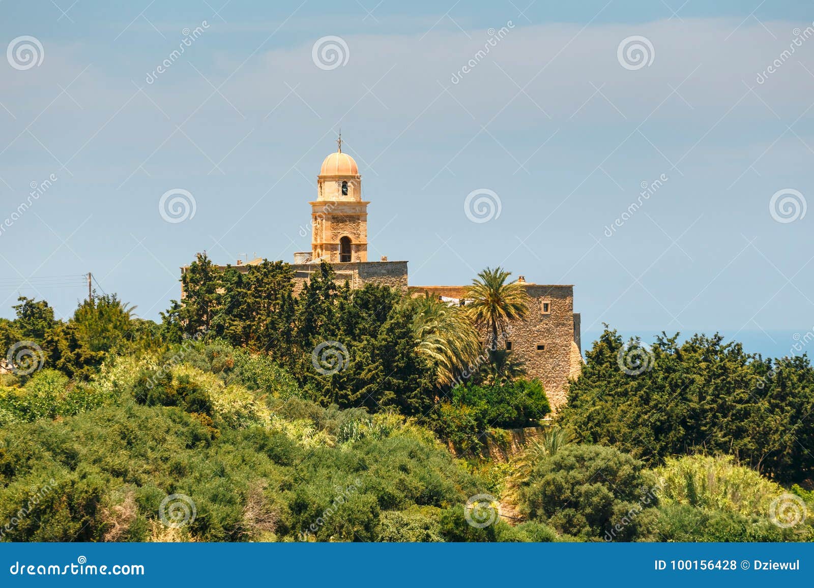 Church of Toplou Monastery, Crete Stock Photo - Image of antiquity ...