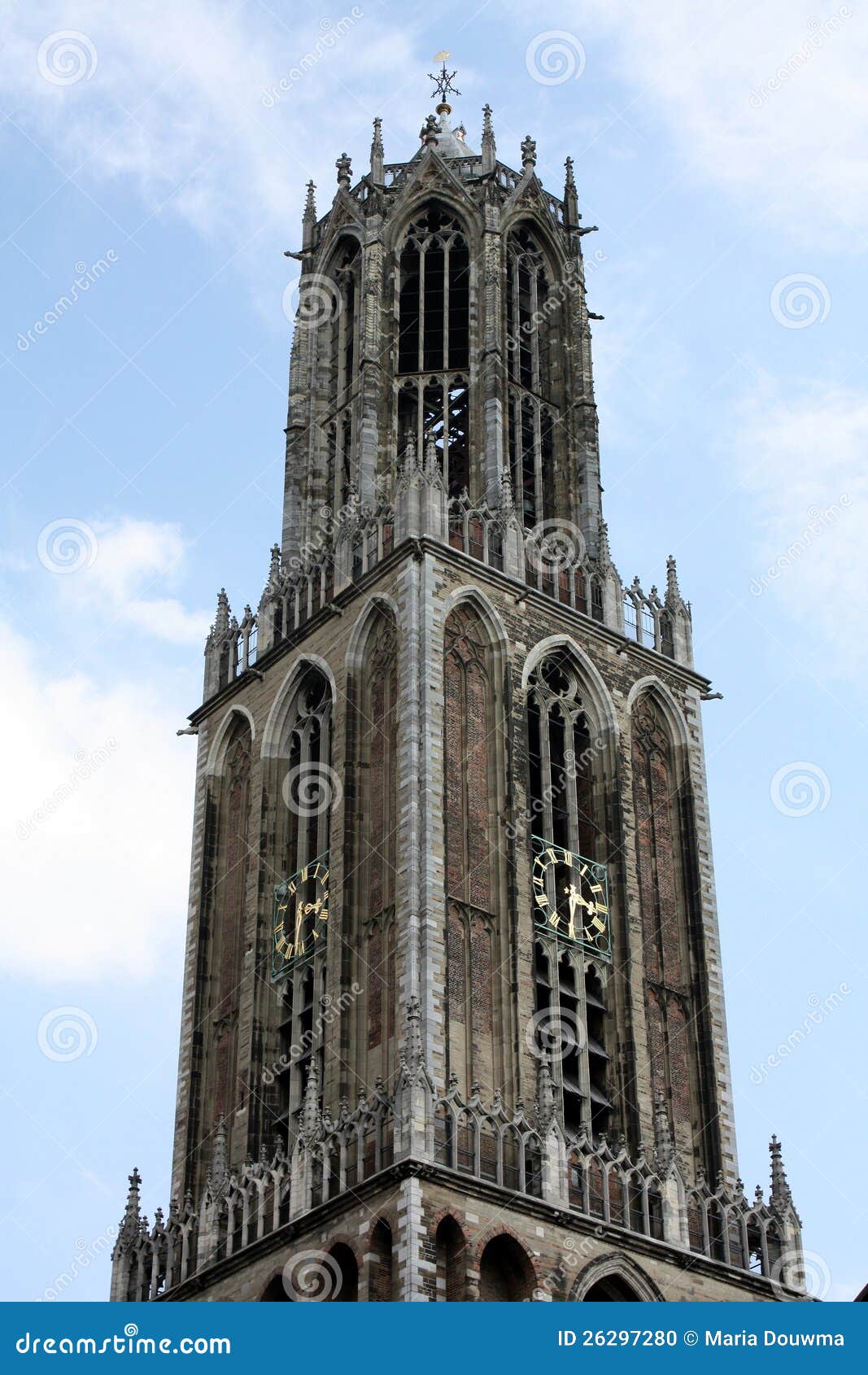 Church tower stock photo. Image of domtower, saint, 112meters - 26297280