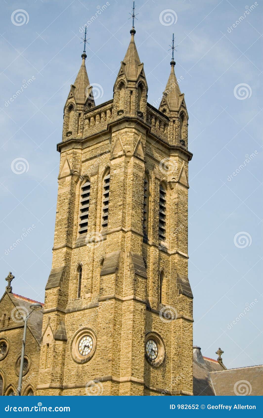 Church tower stock photo. Image of religion, blackpool - 982652