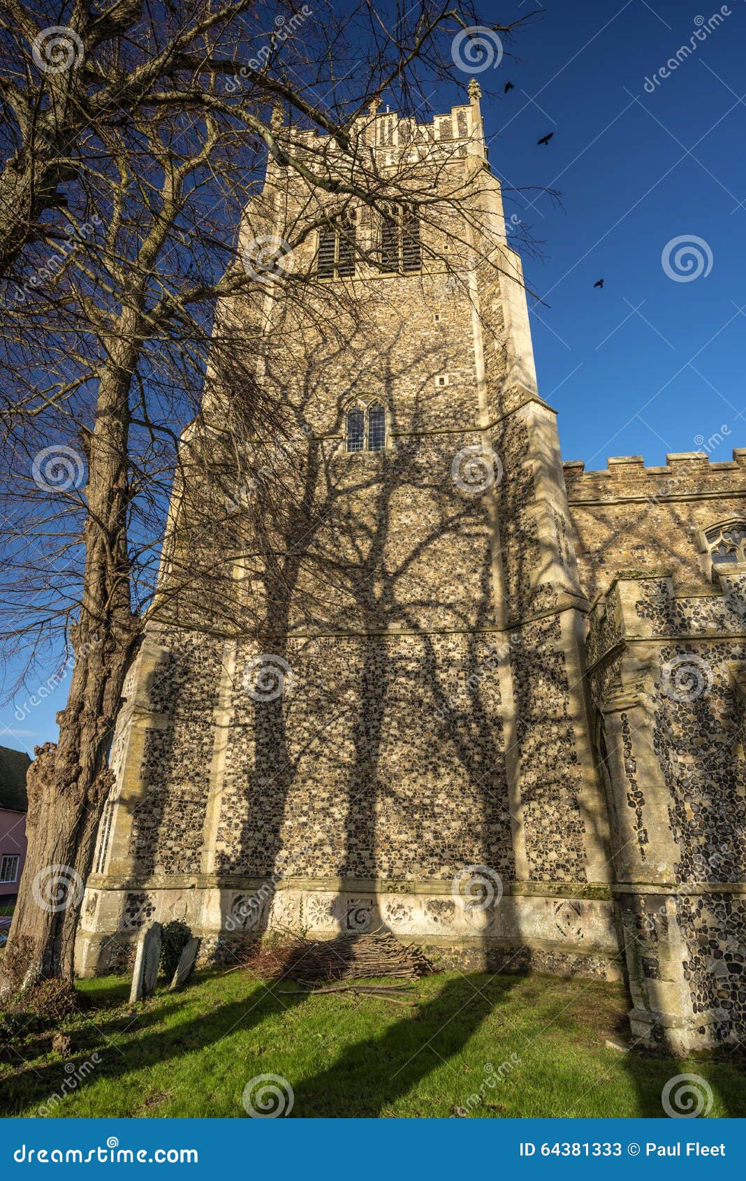 Church Tower stock image. Image of england, stark, mendlesham - 64381333