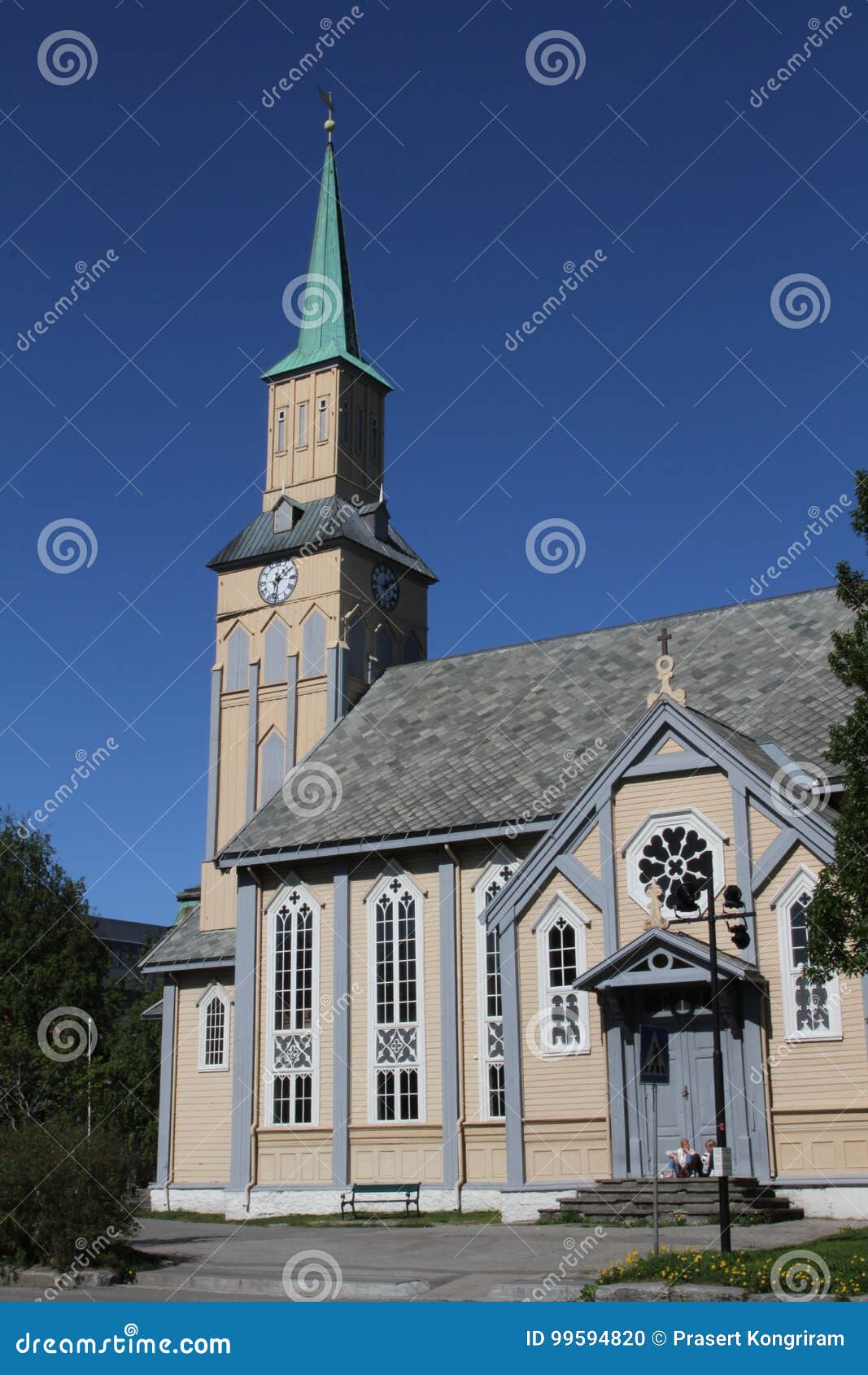 The Church of Tromso, Norway Editorial Image - Image of beautiful ...