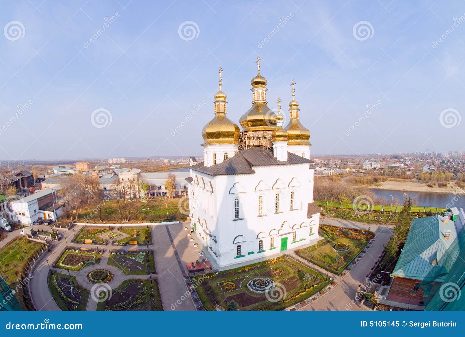 Church in Tyumen stock image. Image of heaven, belief - 5105145