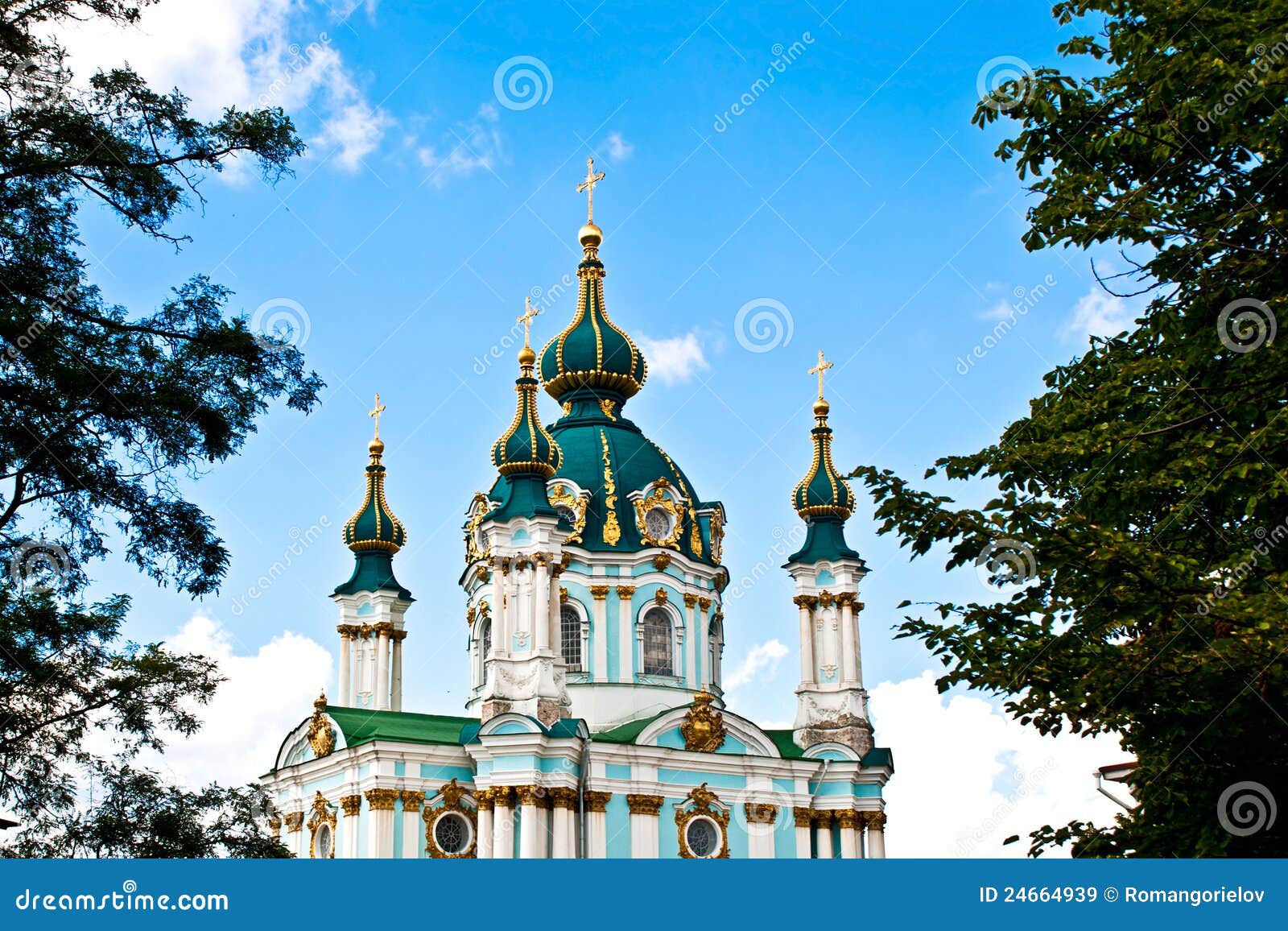 Church in ukraine stock image. Image of traditional, sunny - 24664939