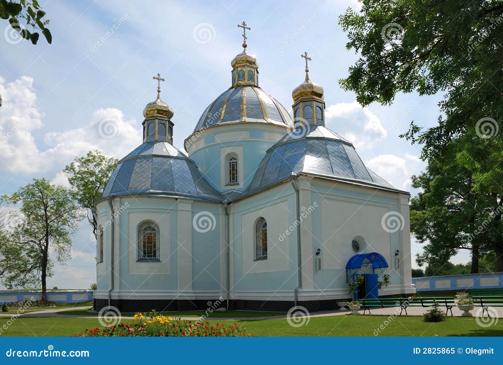 Church in the Ukraine stock image. Image of ukraine, clouds - 2825865