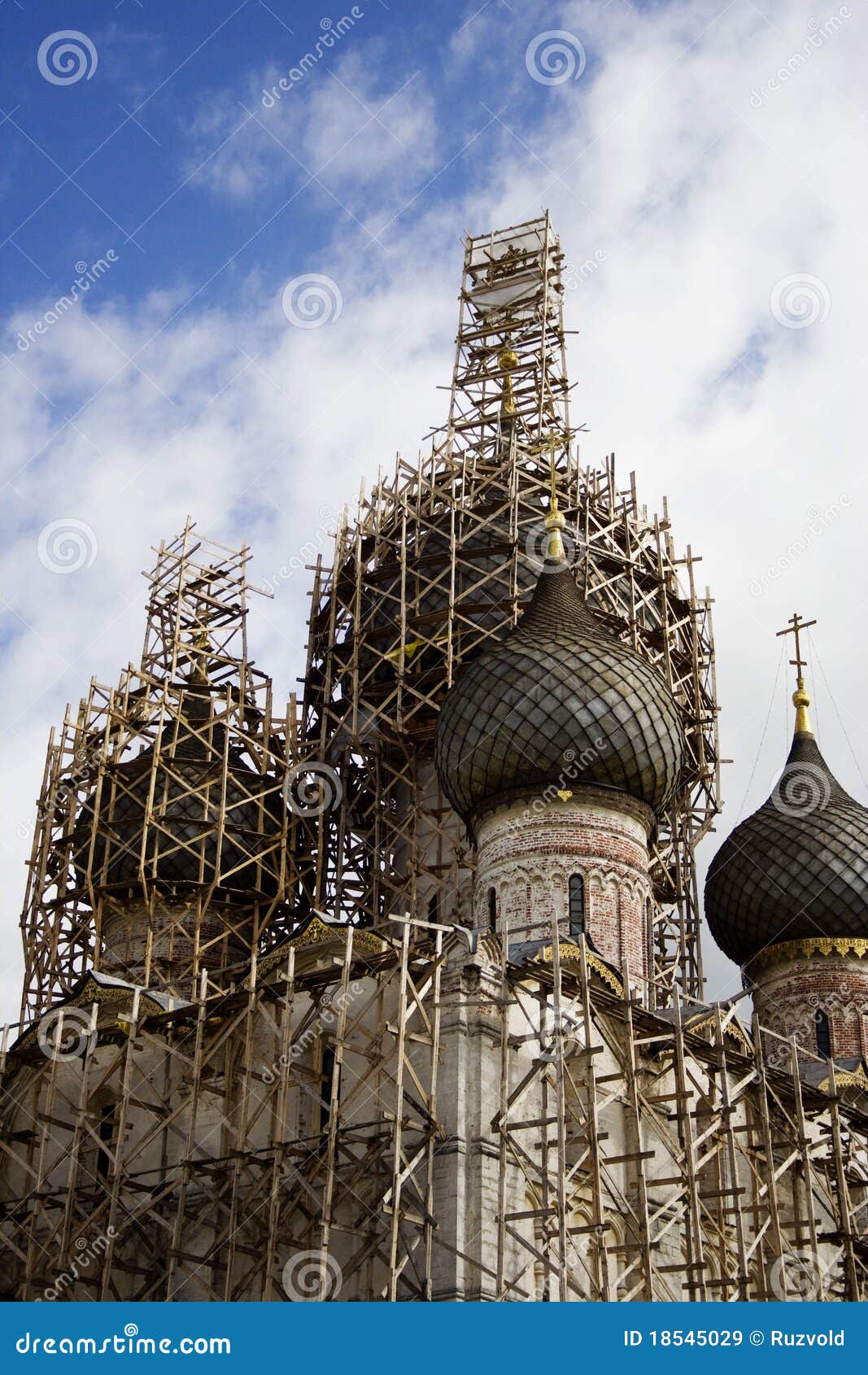 Church Under Reconstruction Stock Image - Image of sacred, church: 18545029