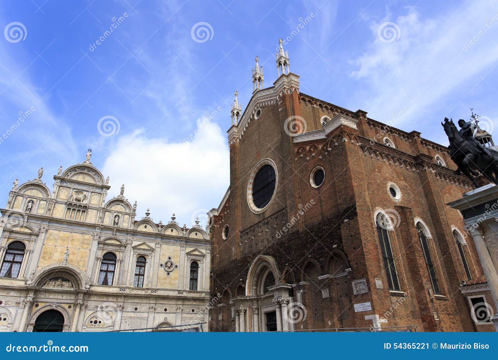 Church in Venice stock image. Image of town, bell, venice - 54365221