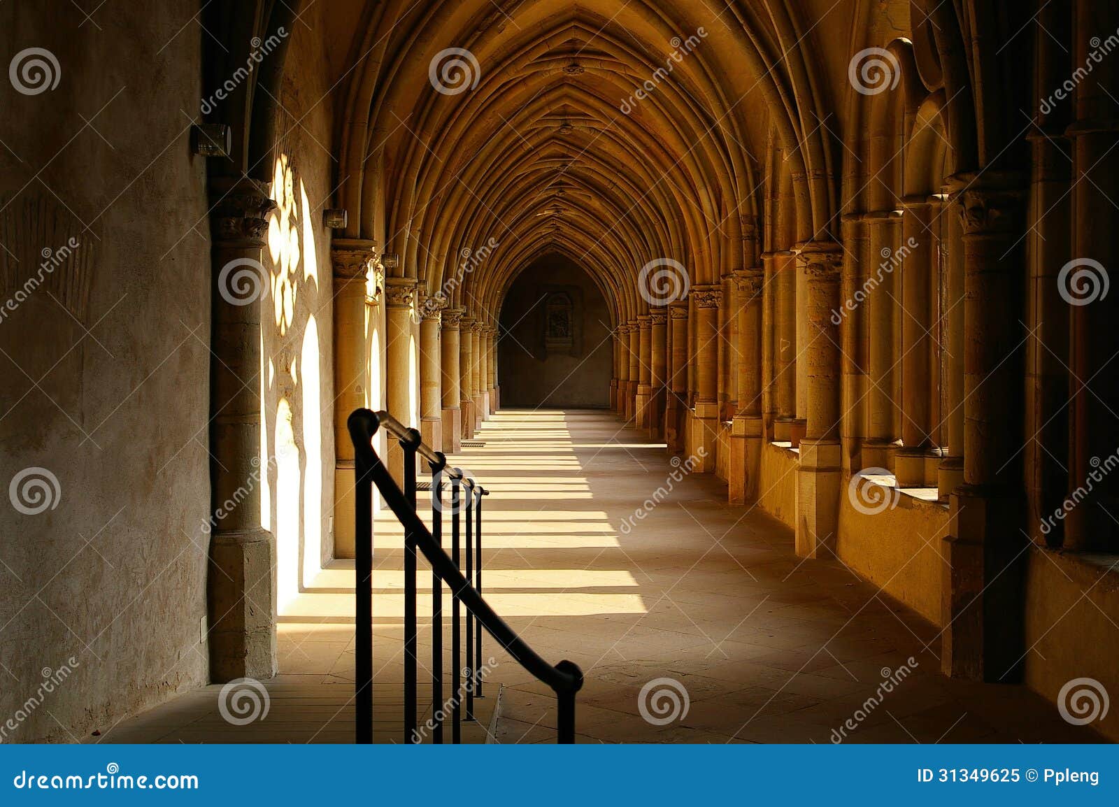 Church walkway stock image. Image of trier, silent, peace - 31349625