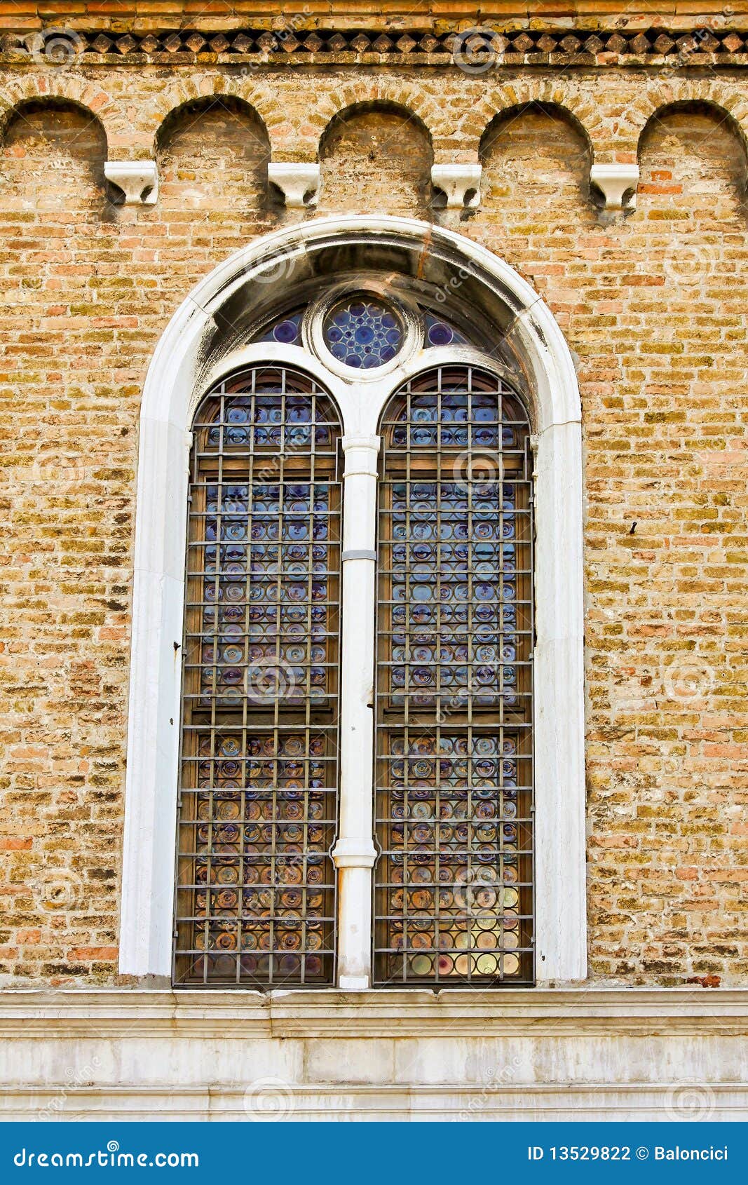 Church window stock photo. Image of outside, exterior - 13529822