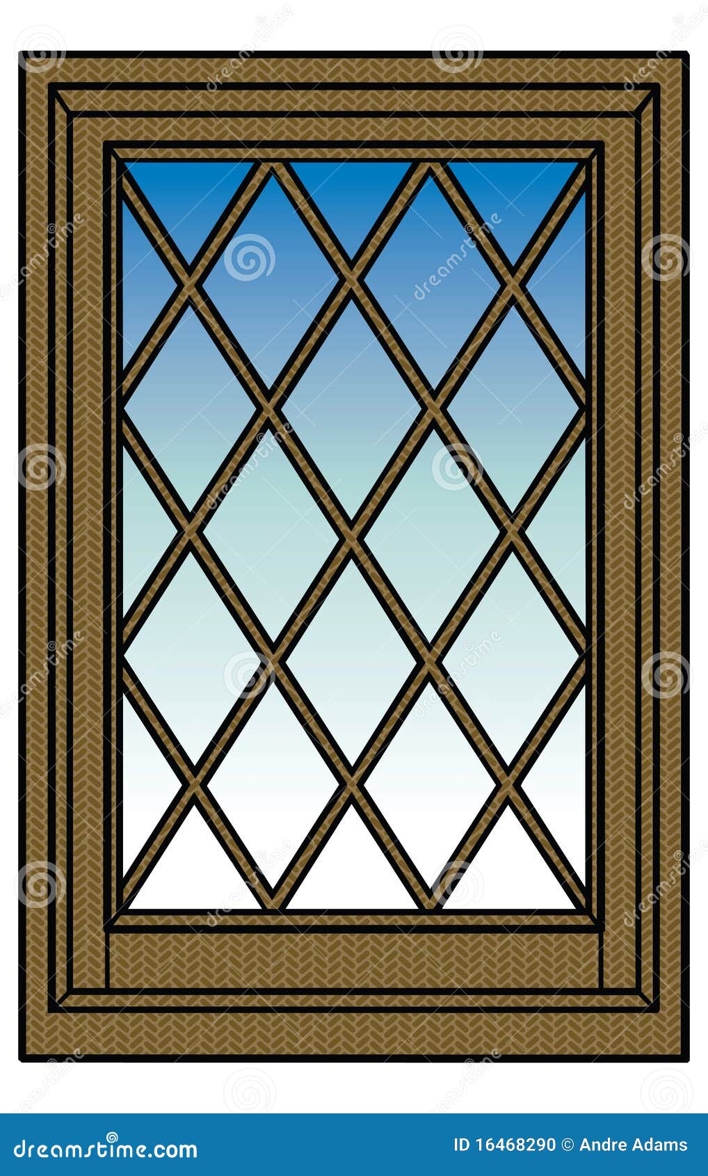 Church window stock illustration. Illustration of window - 16468290
