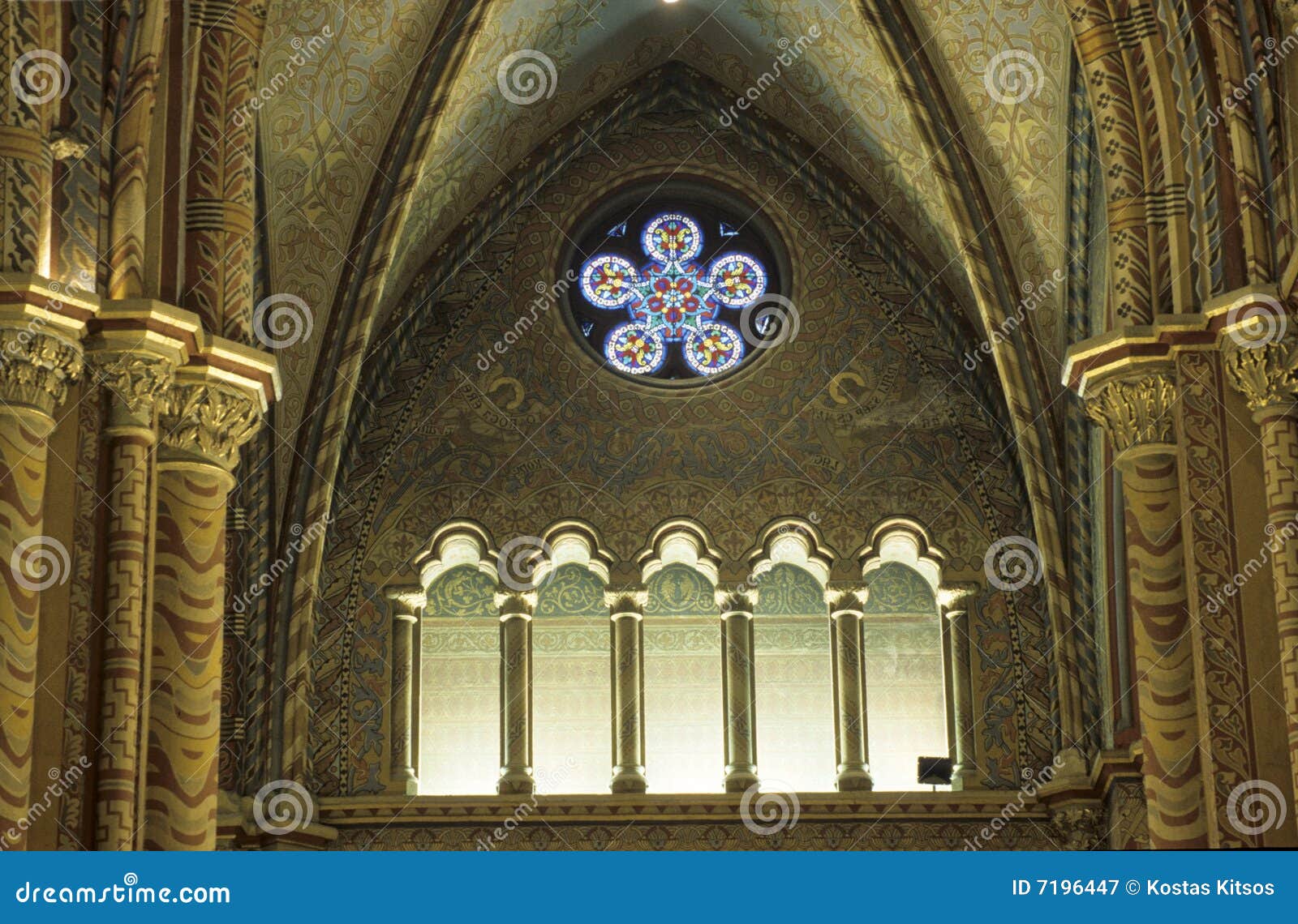 Church window editorial photography. Image of catholic - 7196447