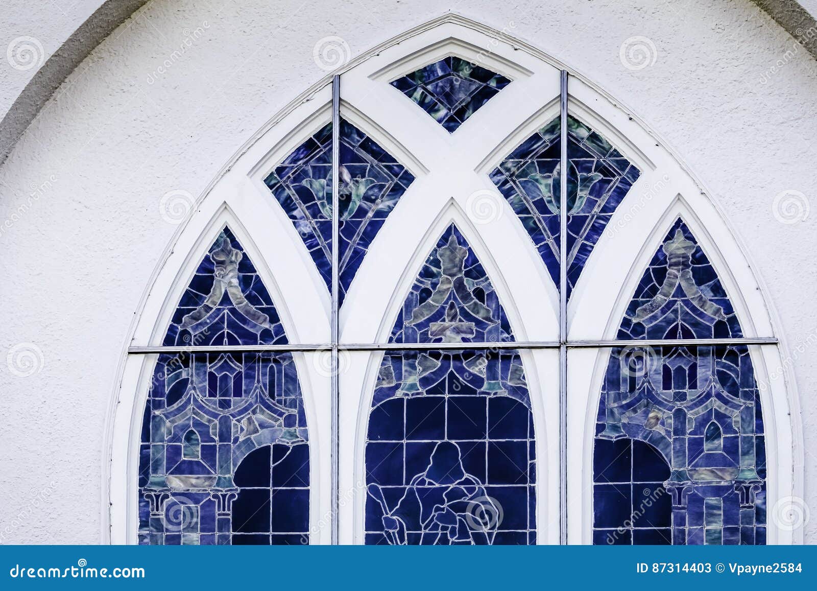Church Window stock image. Image of beauty, crucifix - 87314403