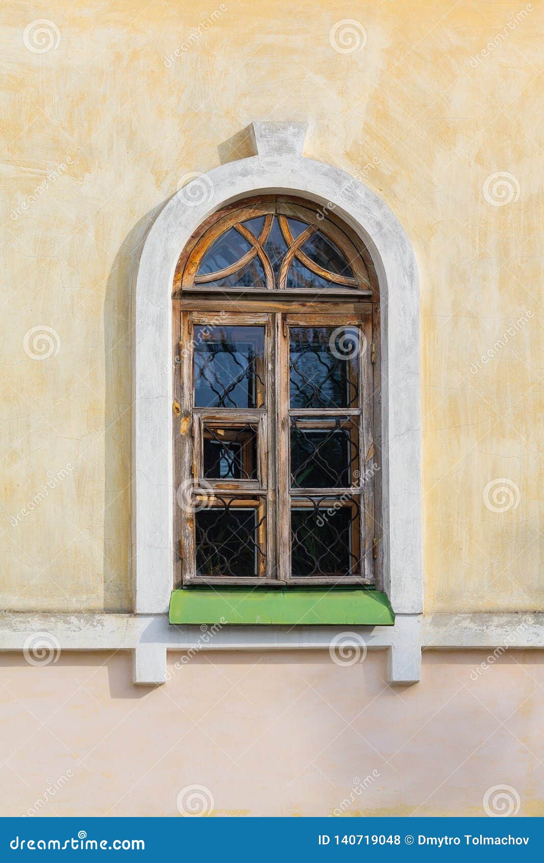 Church Window in a Classical Style Stock Photo - Image of glass ...