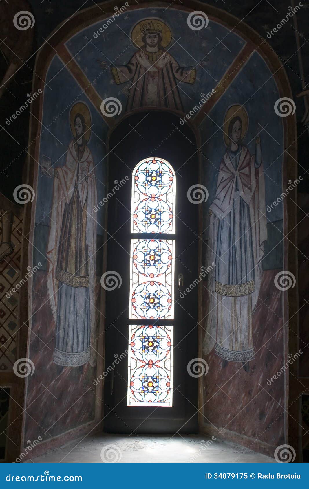 Church window stock image. Image of paint, details, church - 34079175